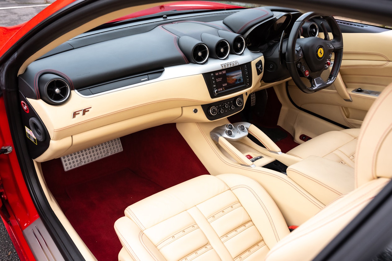 Ferrari Ff Red Interior