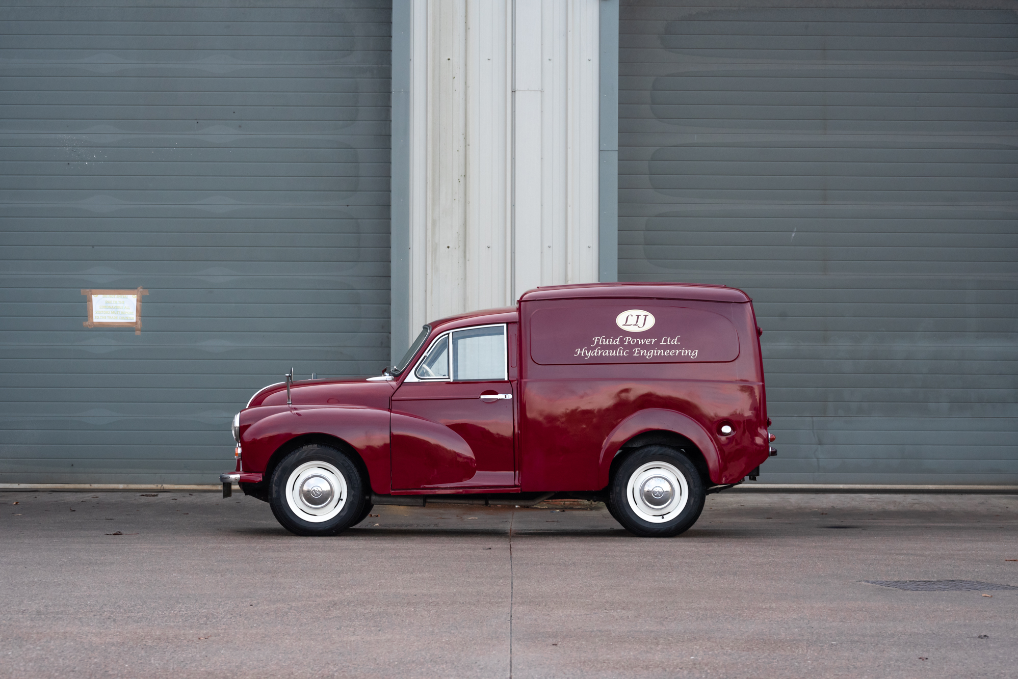 1971 MORRIS MINOR 1000 LIGHT VAN for sale by auction in Leyland ...