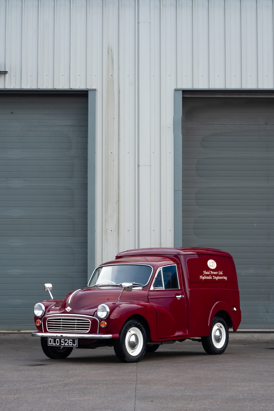 1971 MORRIS MINOR 1000 LIGHT VAN for sale by auction in Leyland ...