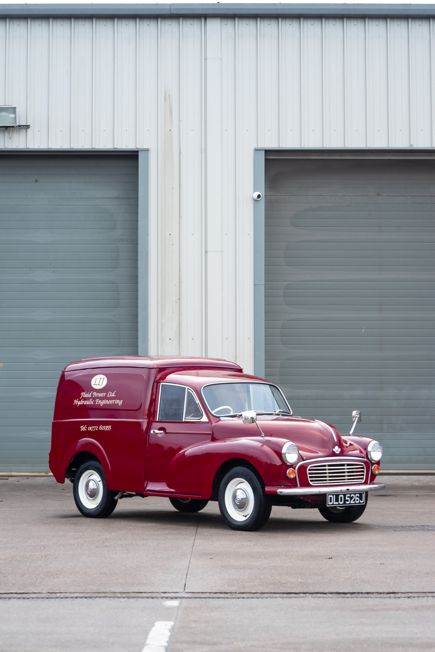 1971 MORRIS MINOR 1000 LIGHT VAN for sale by auction in Leyland ...