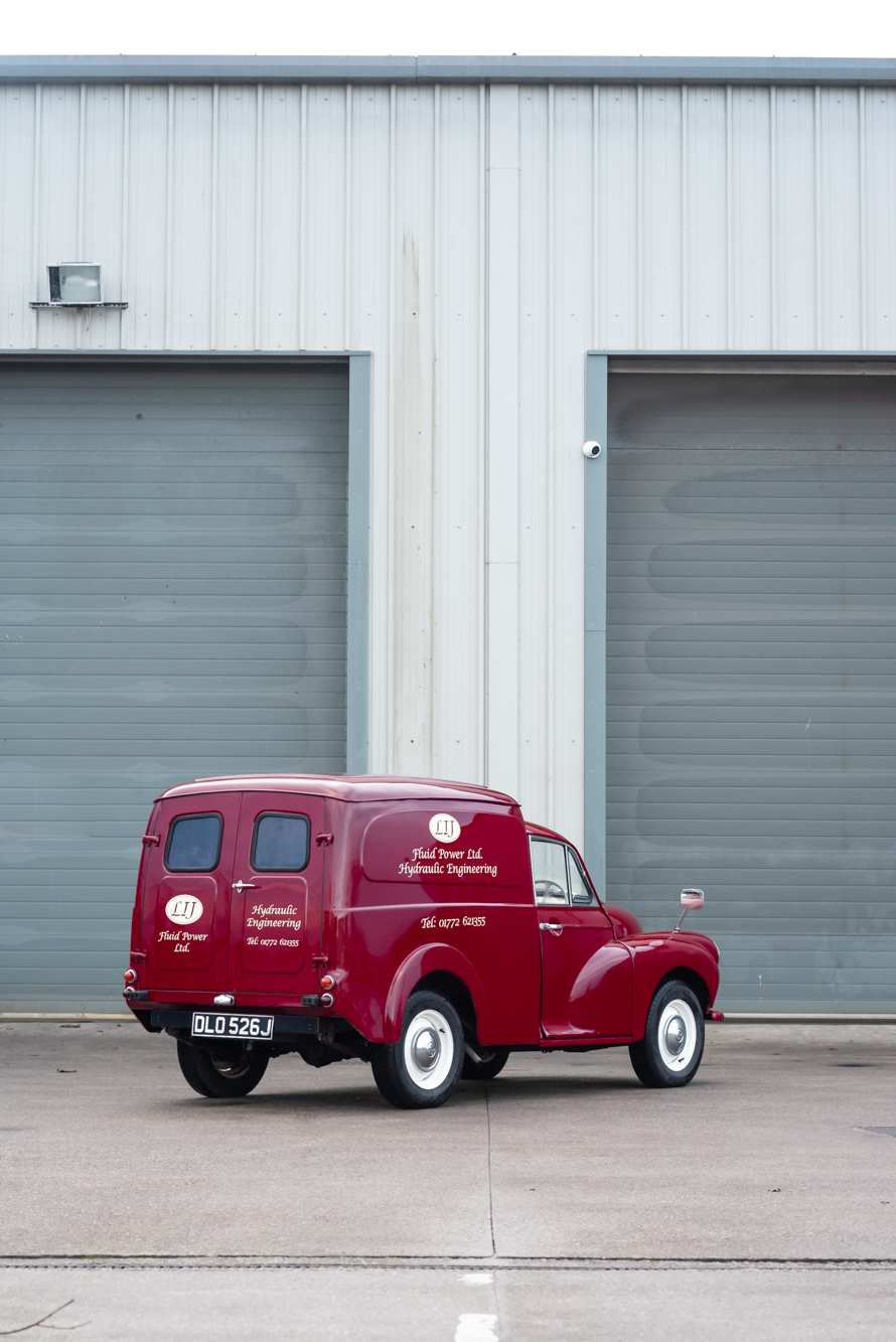 1971 MORRIS MINOR 1000 LIGHT VAN for sale by auction in Leyland ...
