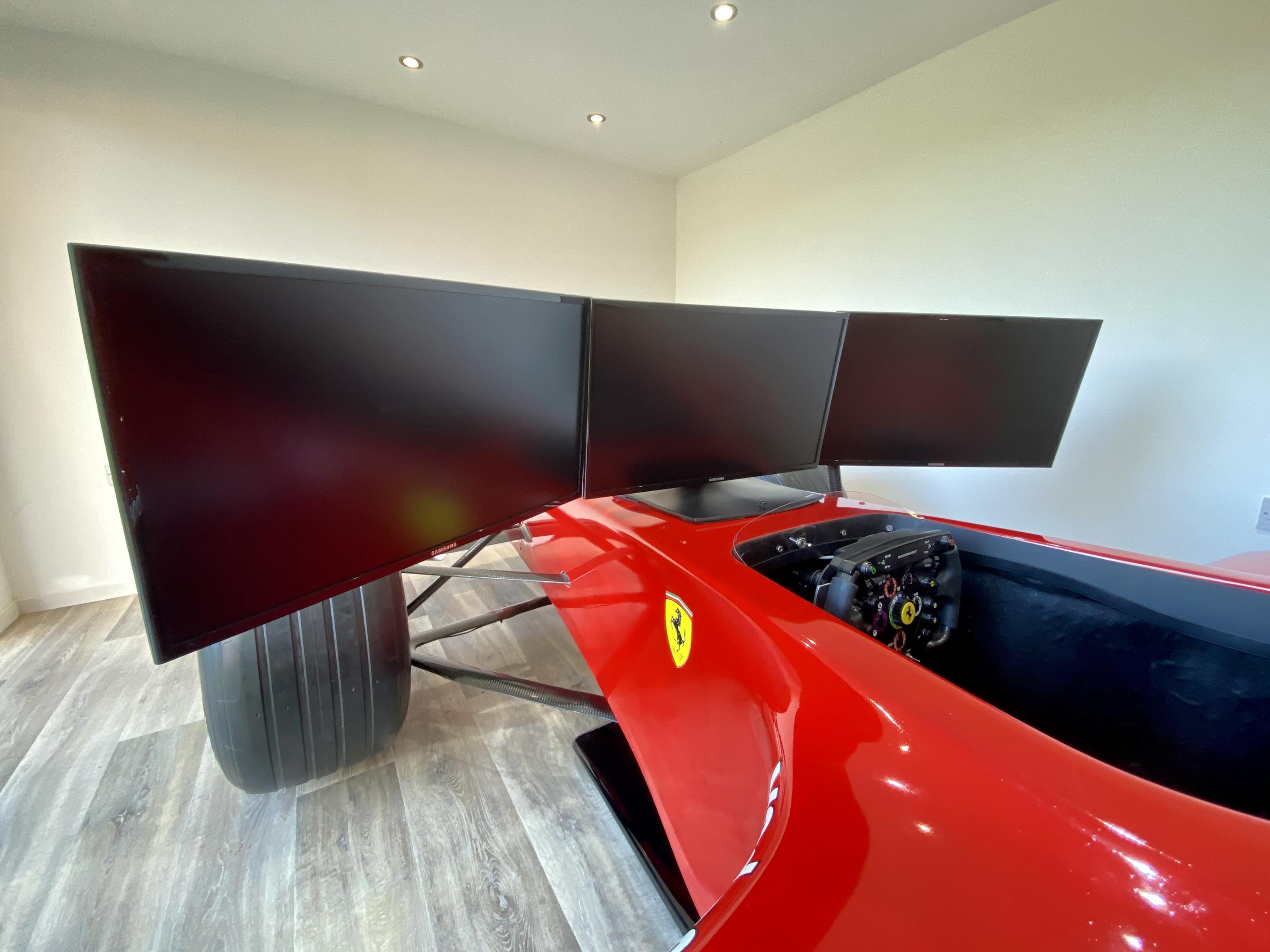 FERRARI F2004 REPLICA - CARBON-FIBRE SIMULATOR for sale by auction in ...