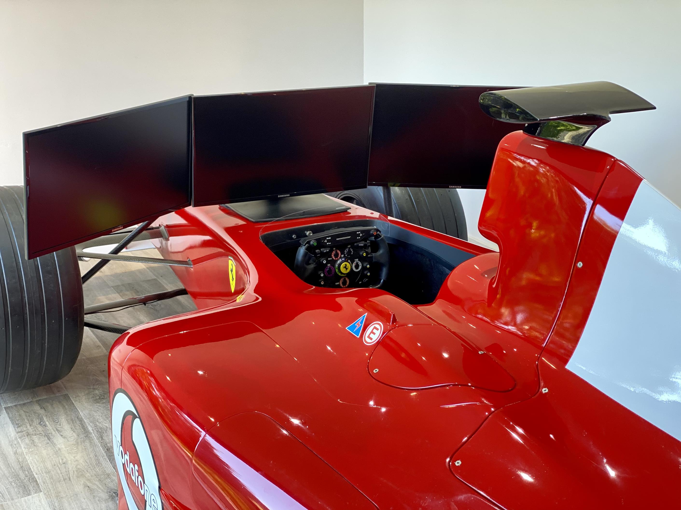FERRARI F2004 REPLICA - CARBON-FIBRE SIMULATOR for sale by auction in ...