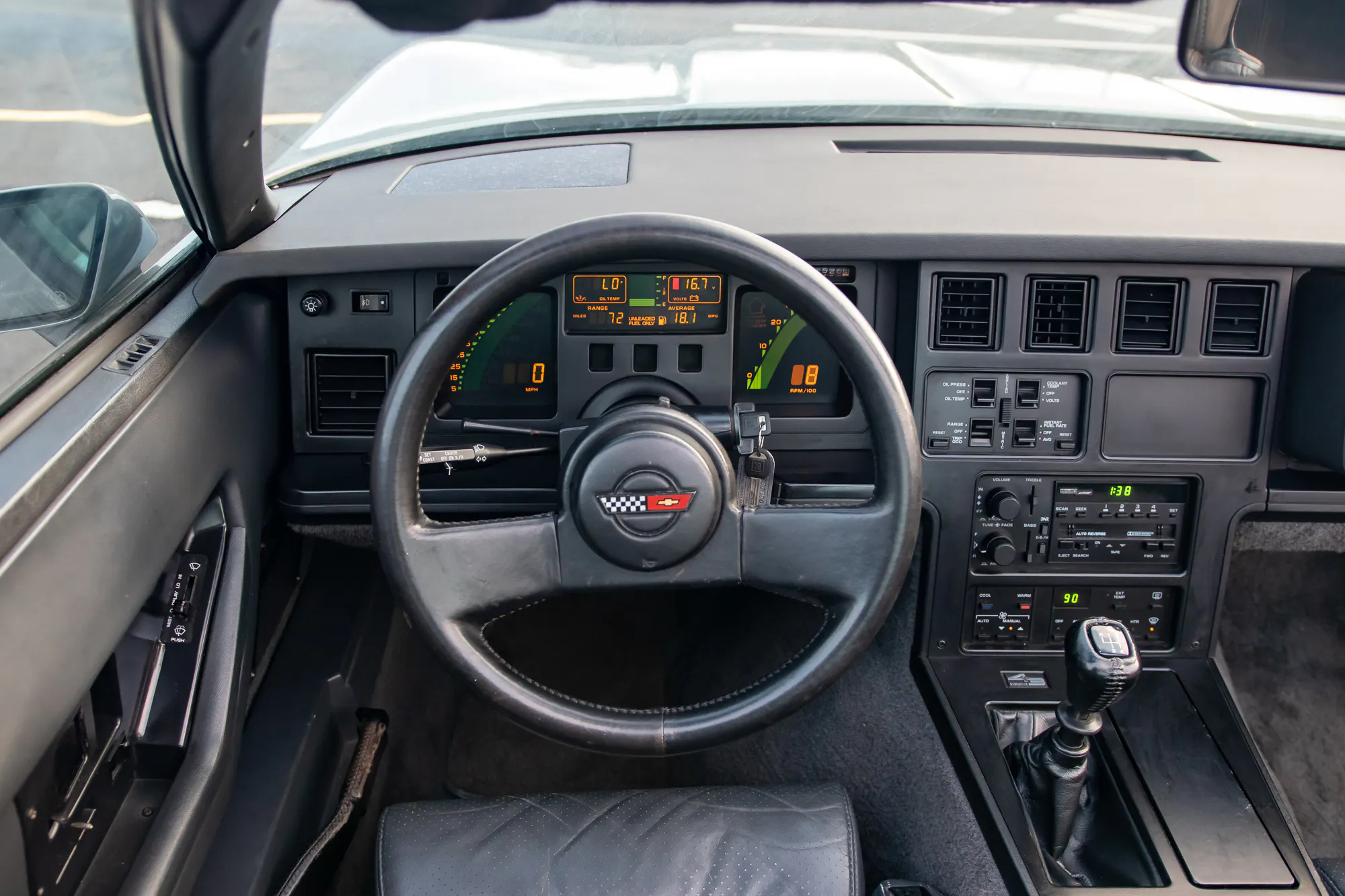 1986 CHEVROLET CORVETTE C4 - LHD