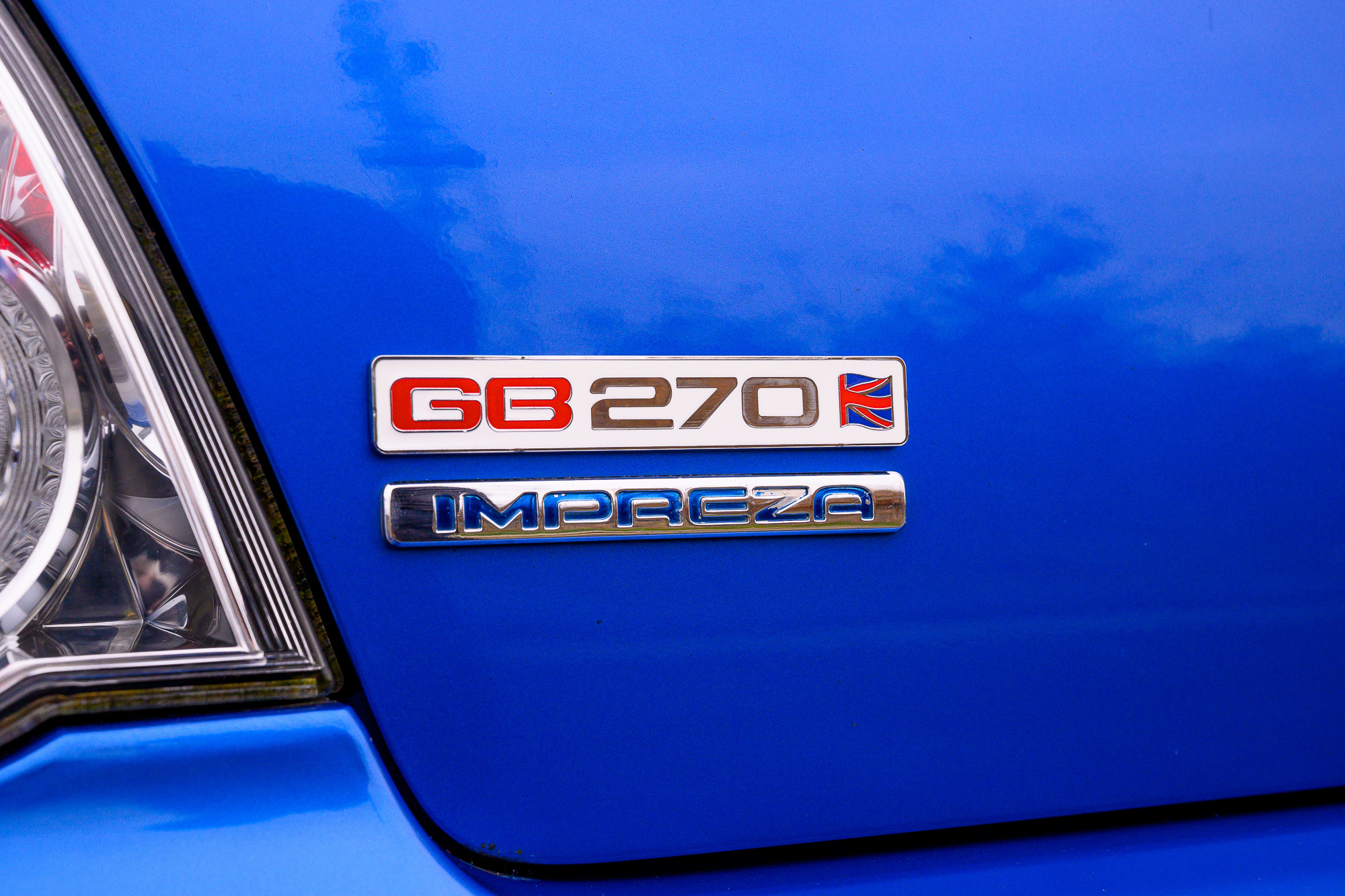 2007 SUBARU IMPREZA PRODRIVE GB270