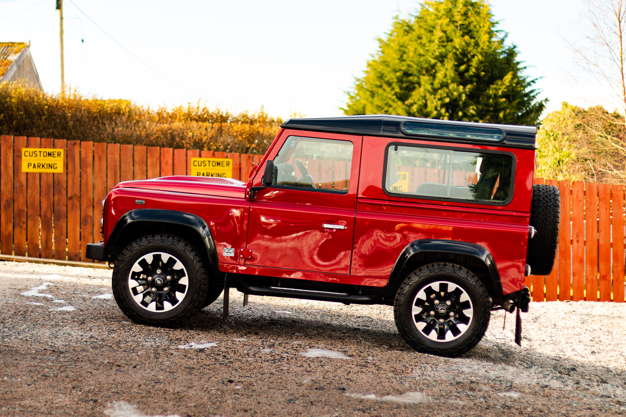 2014 LAND ROVER DEFENDER 90 WORKS V8 70TH EDITION - 20 MILES