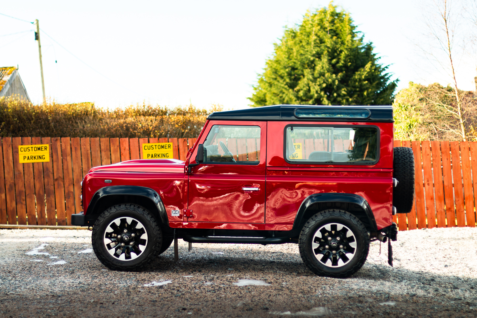 2014 LAND ROVER DEFENDER 90 WORKS V8 70TH EDITION - 20 MILES