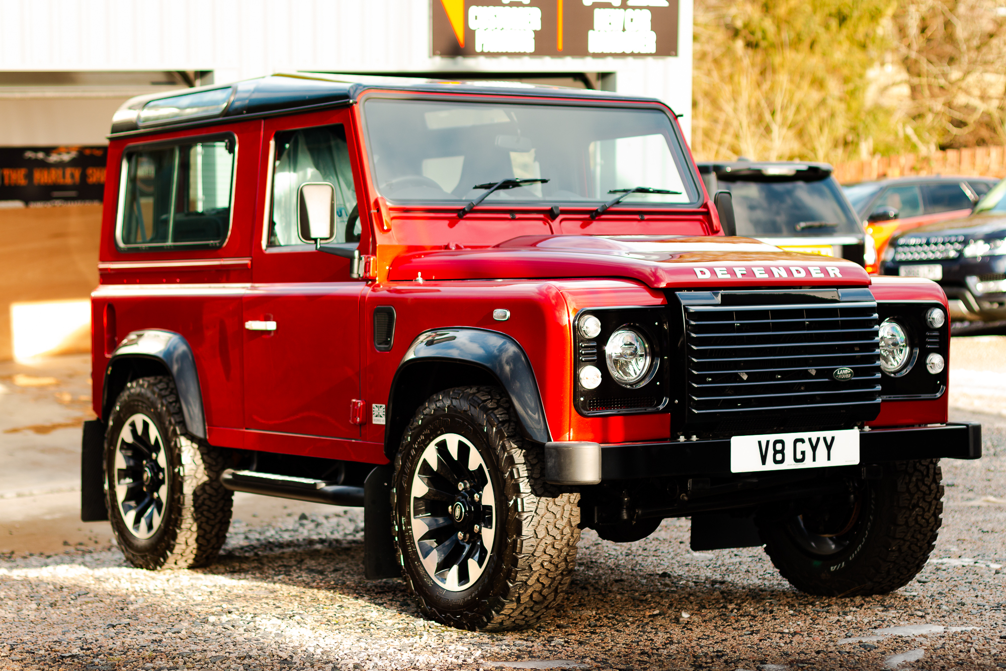 2014 LAND ROVER DEFENDER 90 WORKS V8 70TH EDITION - 20 MILES