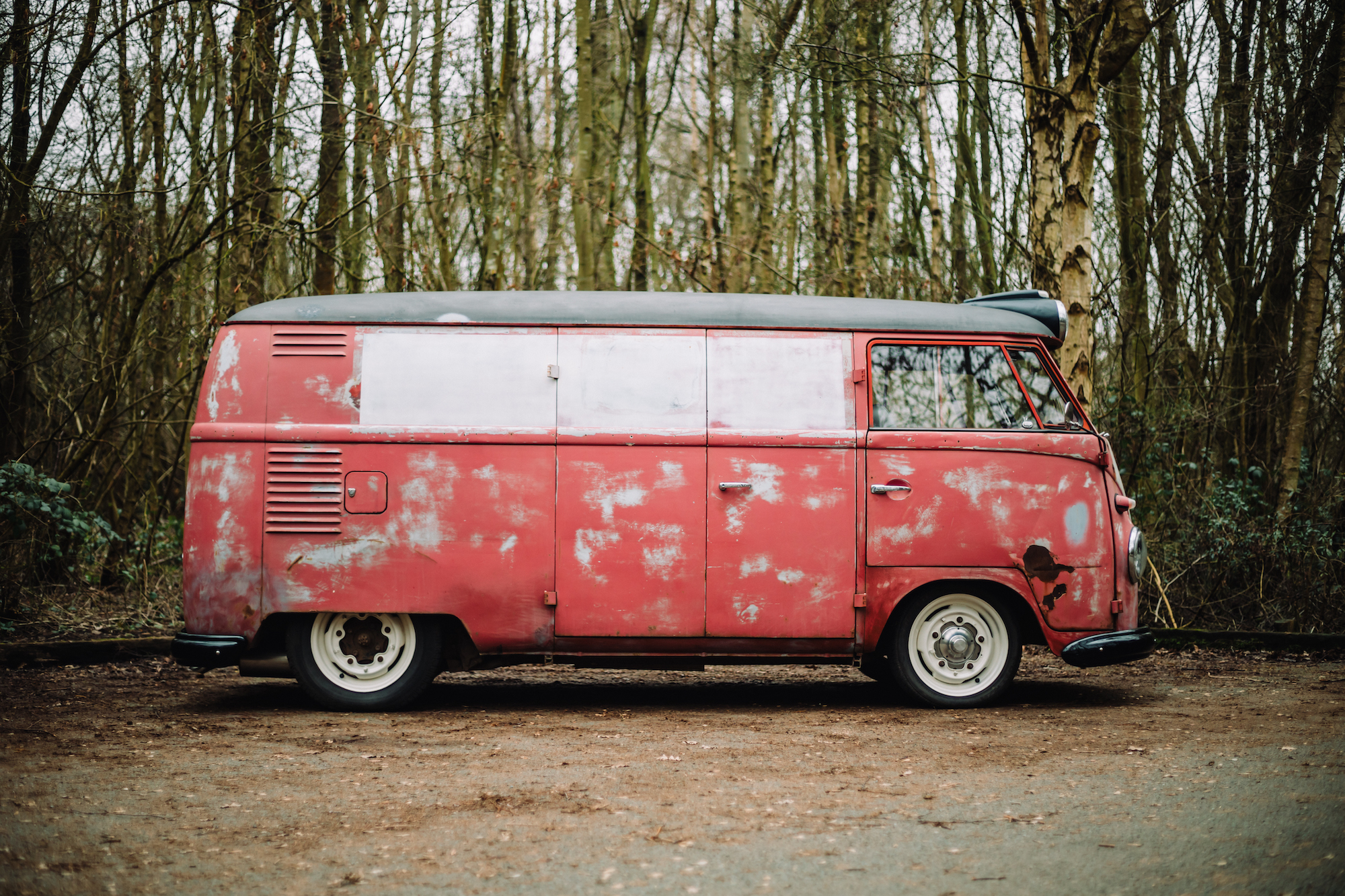 1958 VOLKSWAGEN T1 SPLITSCREEN PANEL VAN for sale by auction in ...