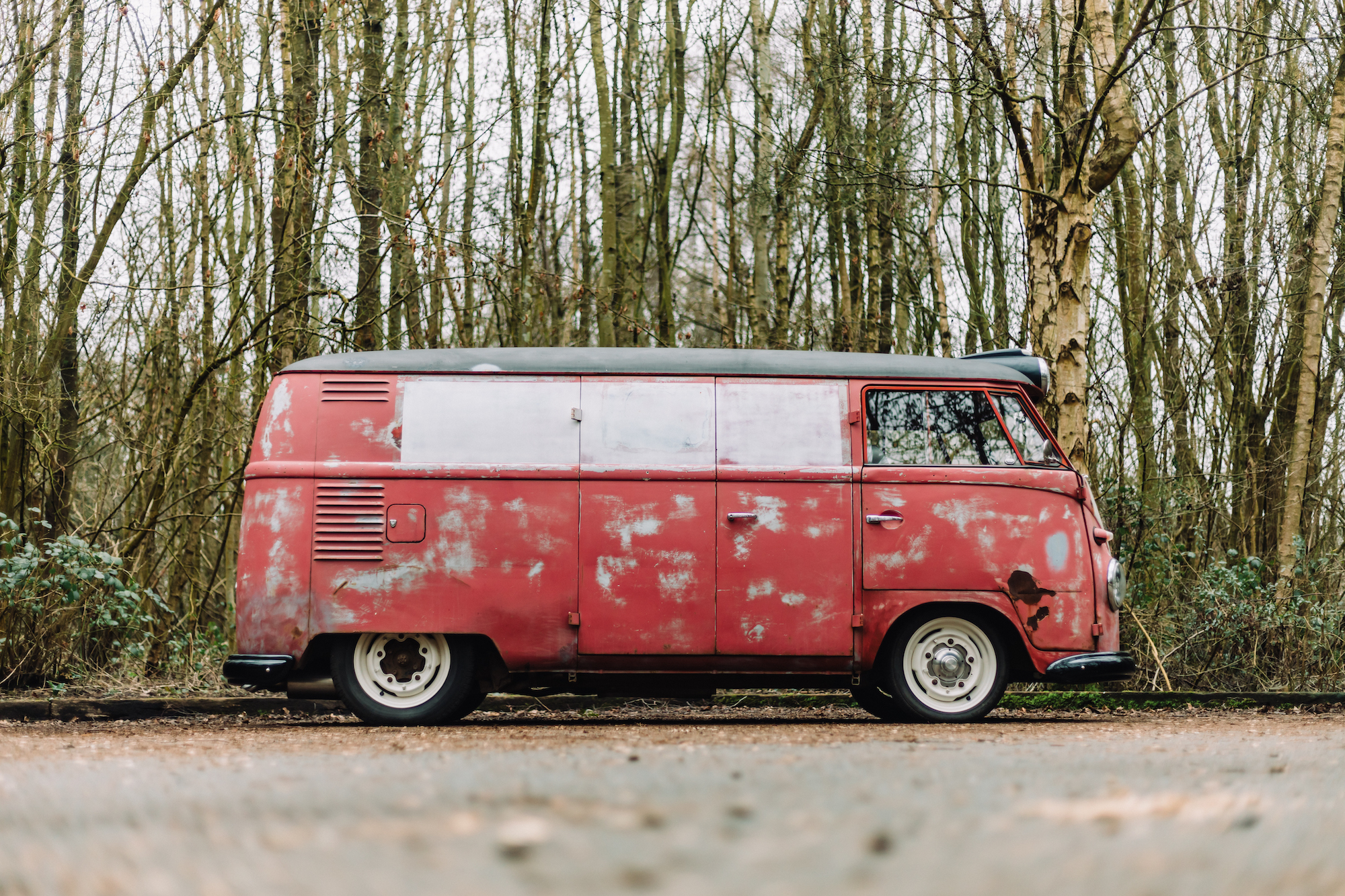 1958 VOLKSWAGEN T1 SPLITSCREEN PANEL VAN for sale by auction in ...