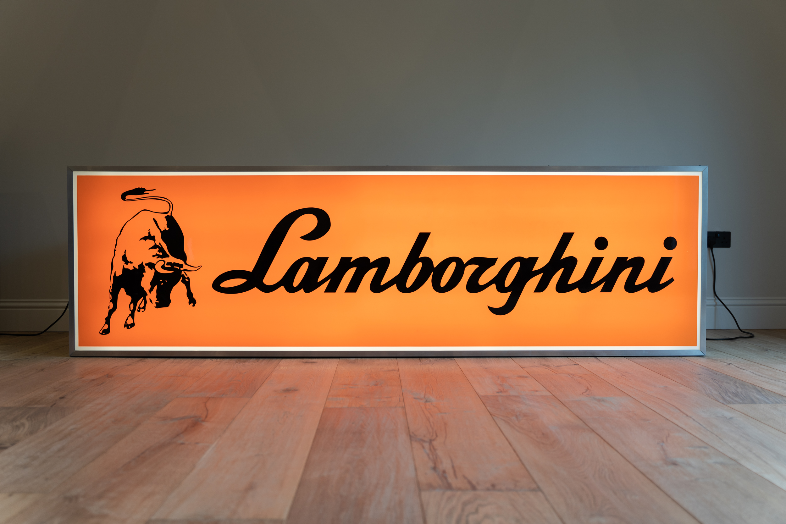 LAMBORGHINI ILLUMINATED DEALERSHIP SIGN