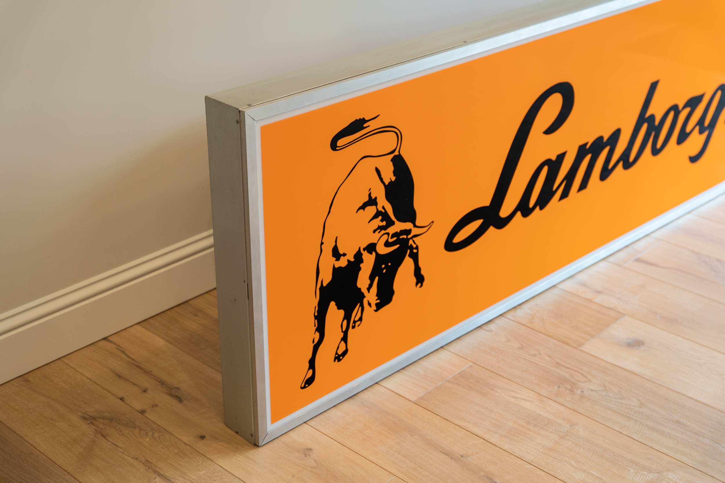 LAMBORGHINI ILLUMINATED DEALERSHIP SIGN for sale by auction in ...