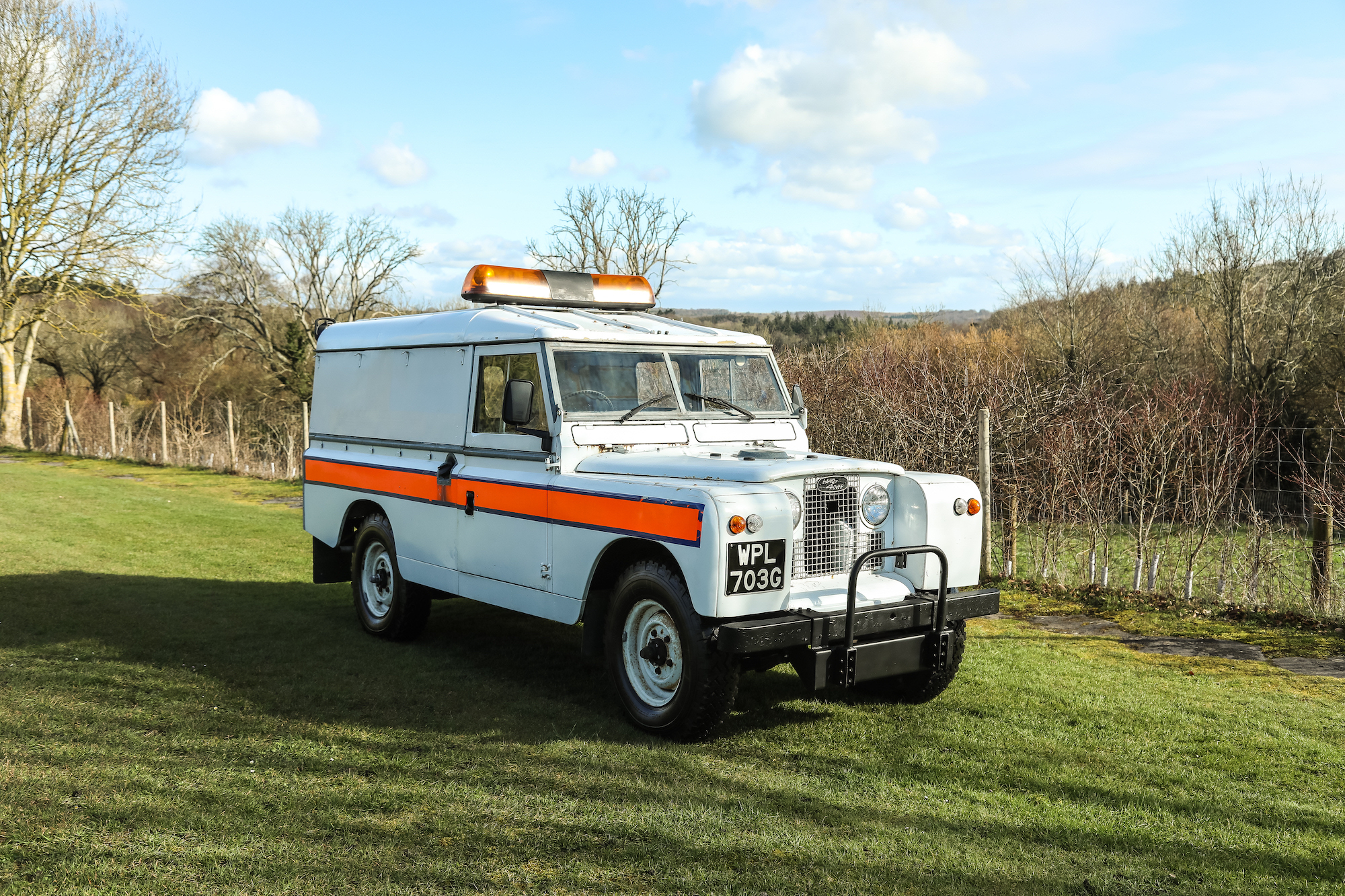 1969 LAND ROVER SERIES IIA 109" HARD TOP