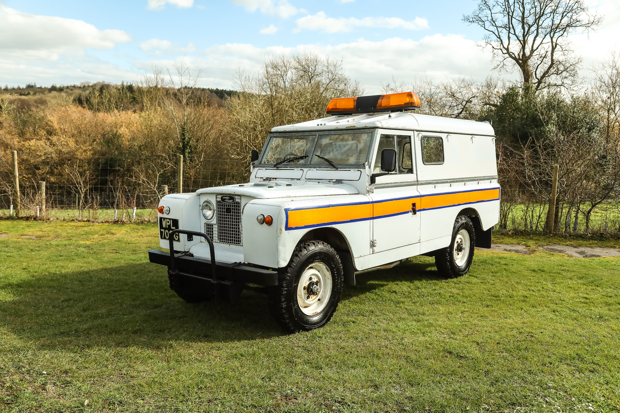 1969 LAND ROVER SERIES IIA 109" HARD TOP