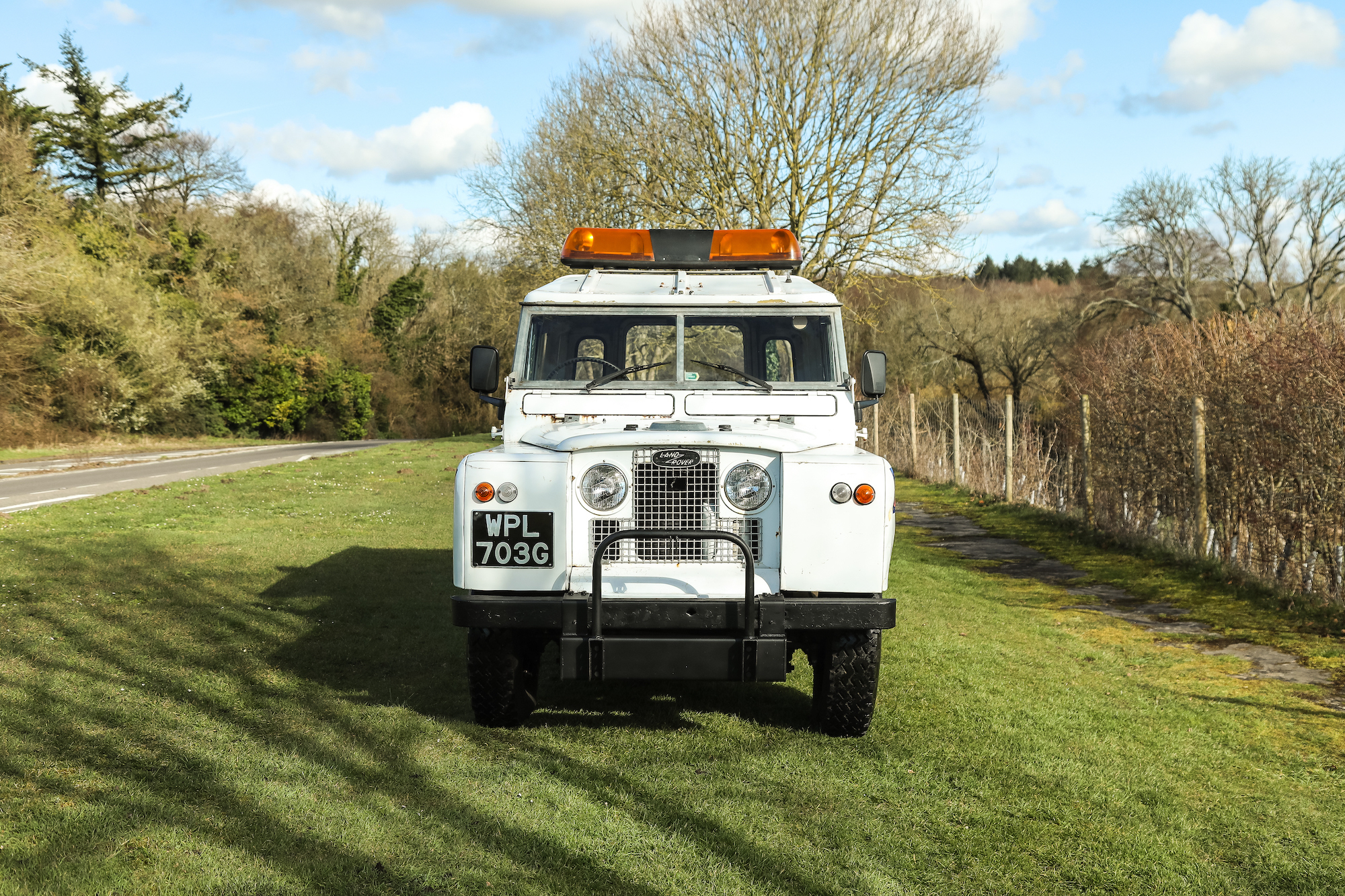1969 LAND ROVER SERIES IIA 109" HARD TOP