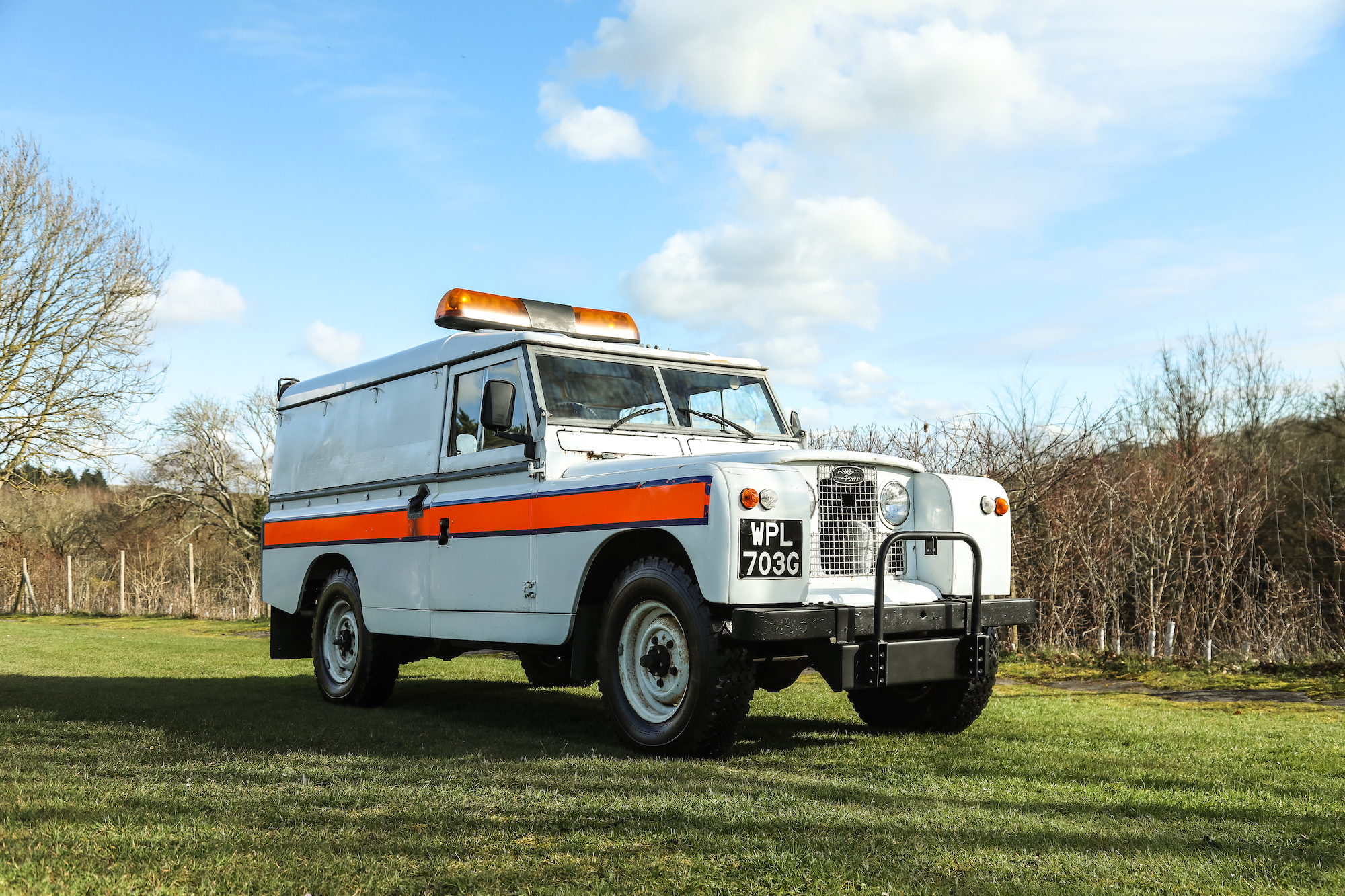 1969 LAND ROVER SERIES IIA 109" HARD TOP