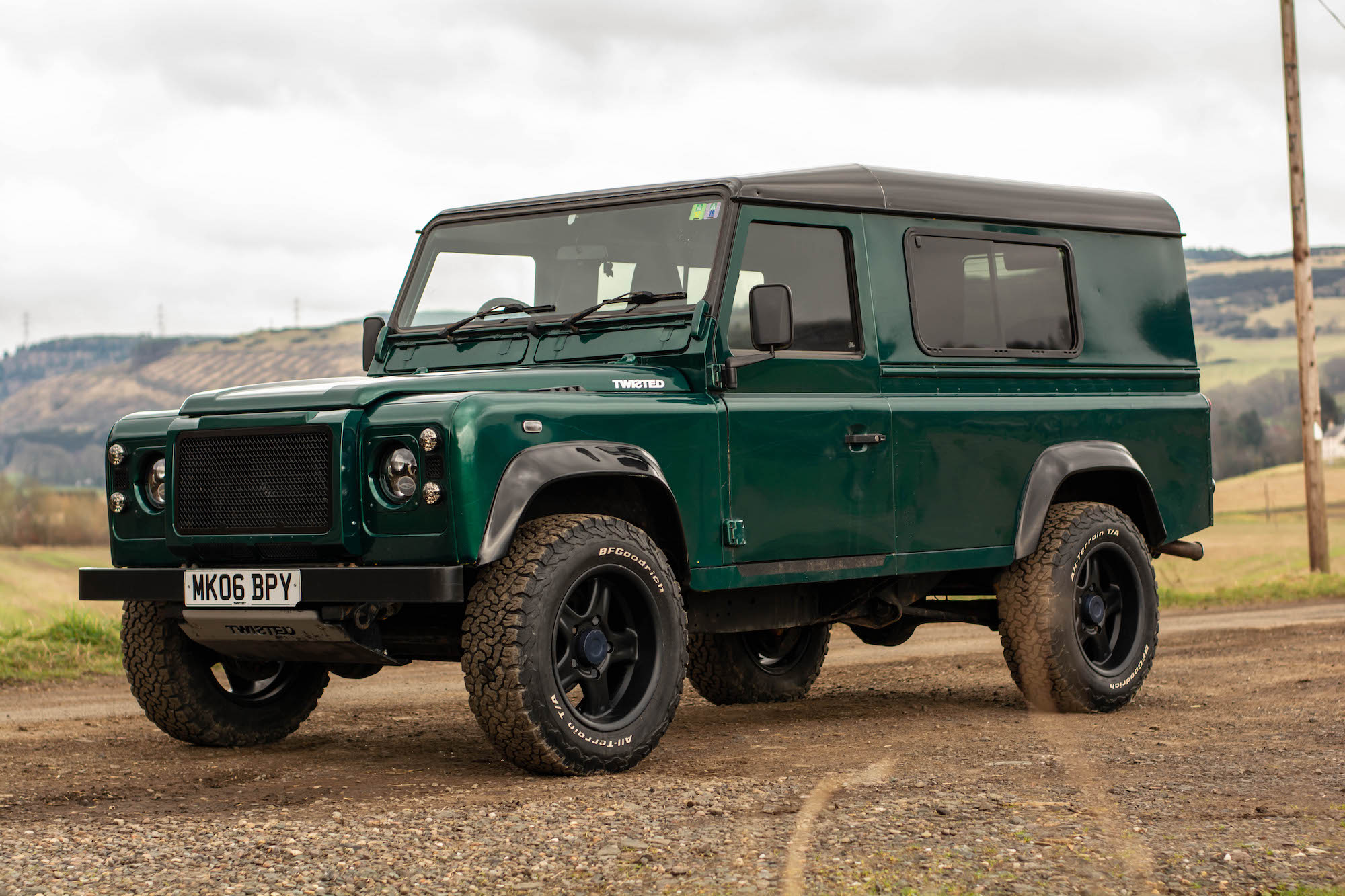 2006 LAND ROVER DEFENDER 110 'TWISTED' for sale by auction in Abernethy ...