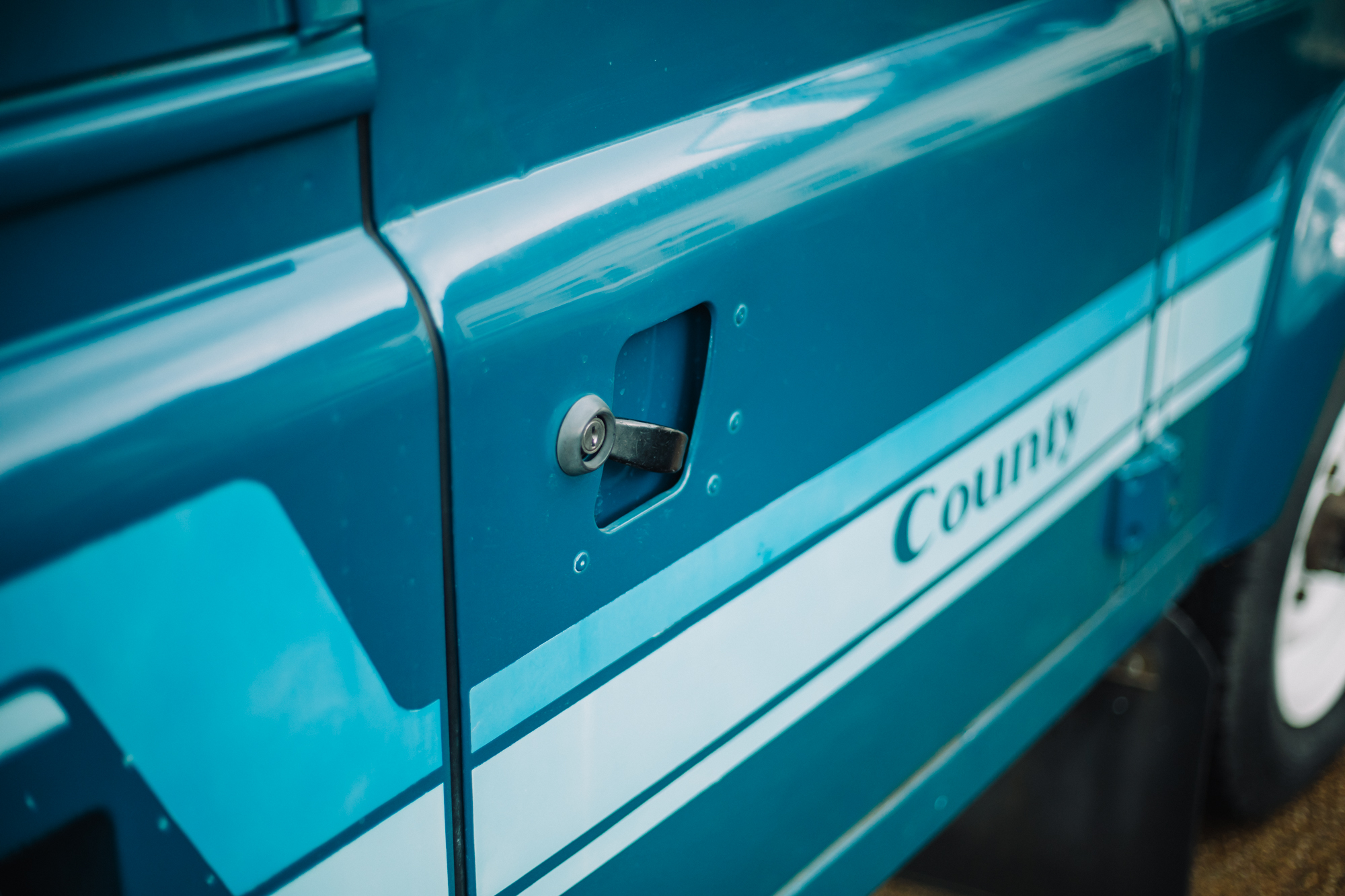 1986 LAND ROVER 90 COUNTY V8 - 46,180 MILES