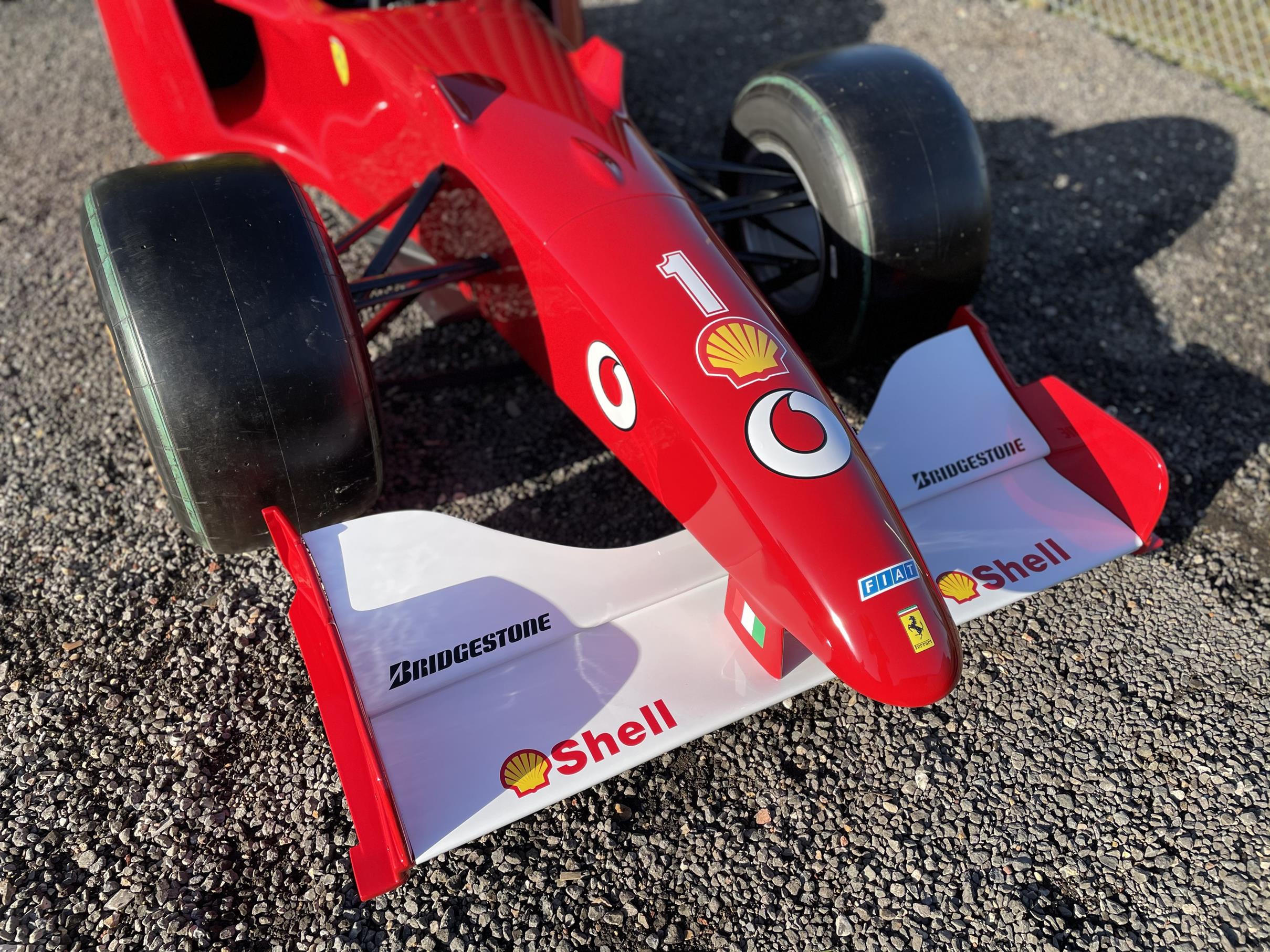 F1 STATIC RACING SIMULATOR - FERRARI LIVERY for sale by auction in ...