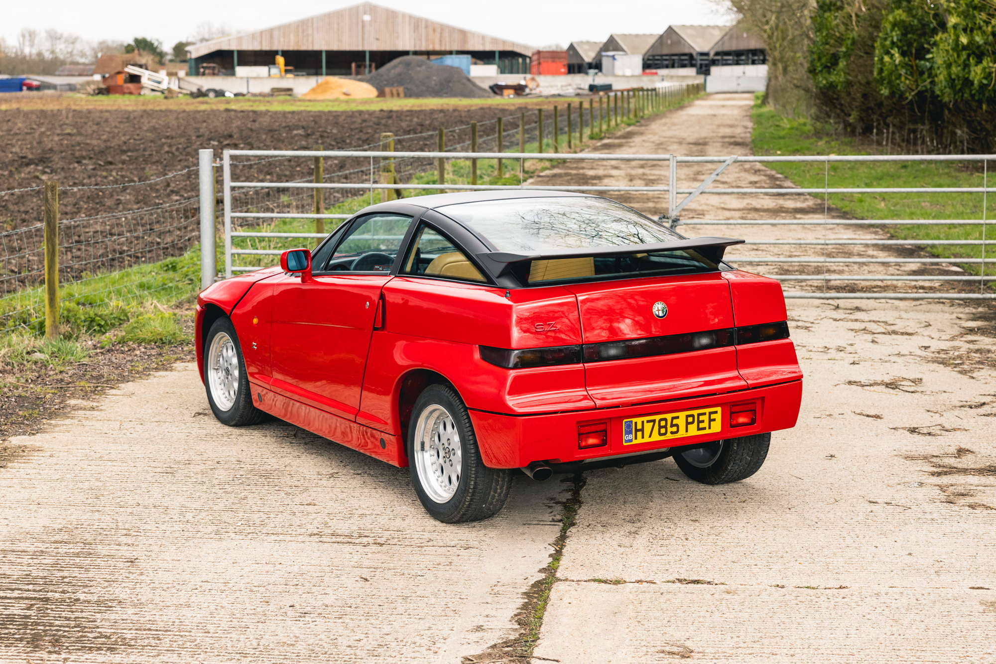 1991 ALFA ROMEO SZ - 3,711 KM for sale by auction in Hurst, Berkshire, United Kingdom