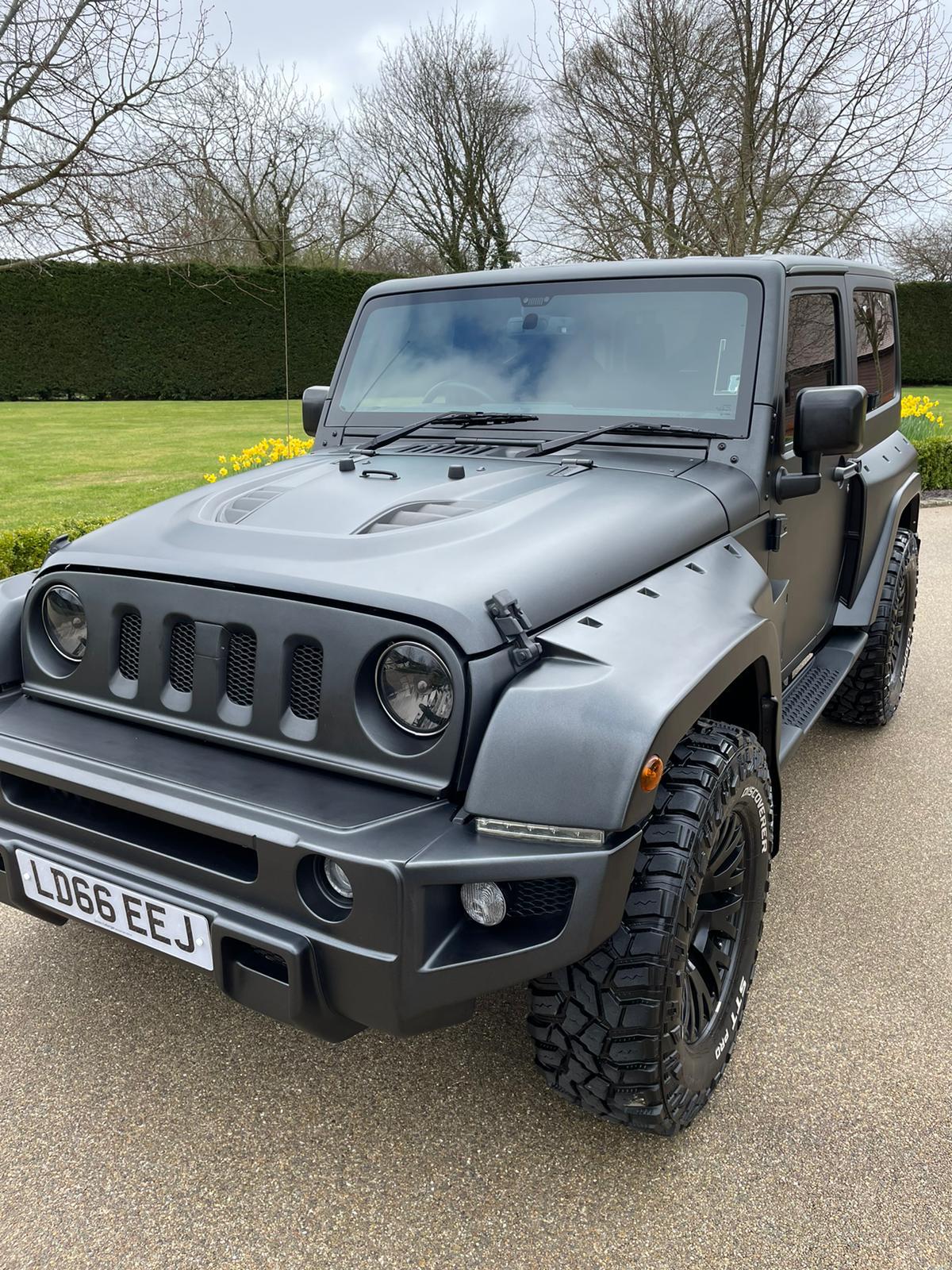 2016 JEEP WRANGLER SAHARA BLACK HAWK for sale by auction in Canterbury ...