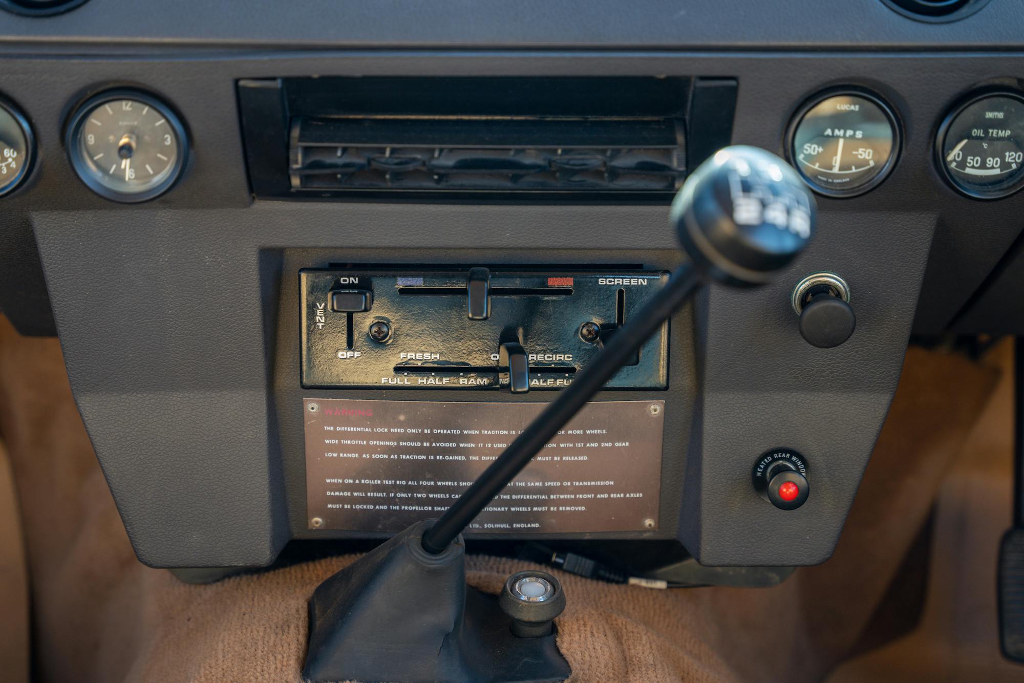 1973 RANGE ROVER CLASSIC 2 DOOR - SUFFIX B