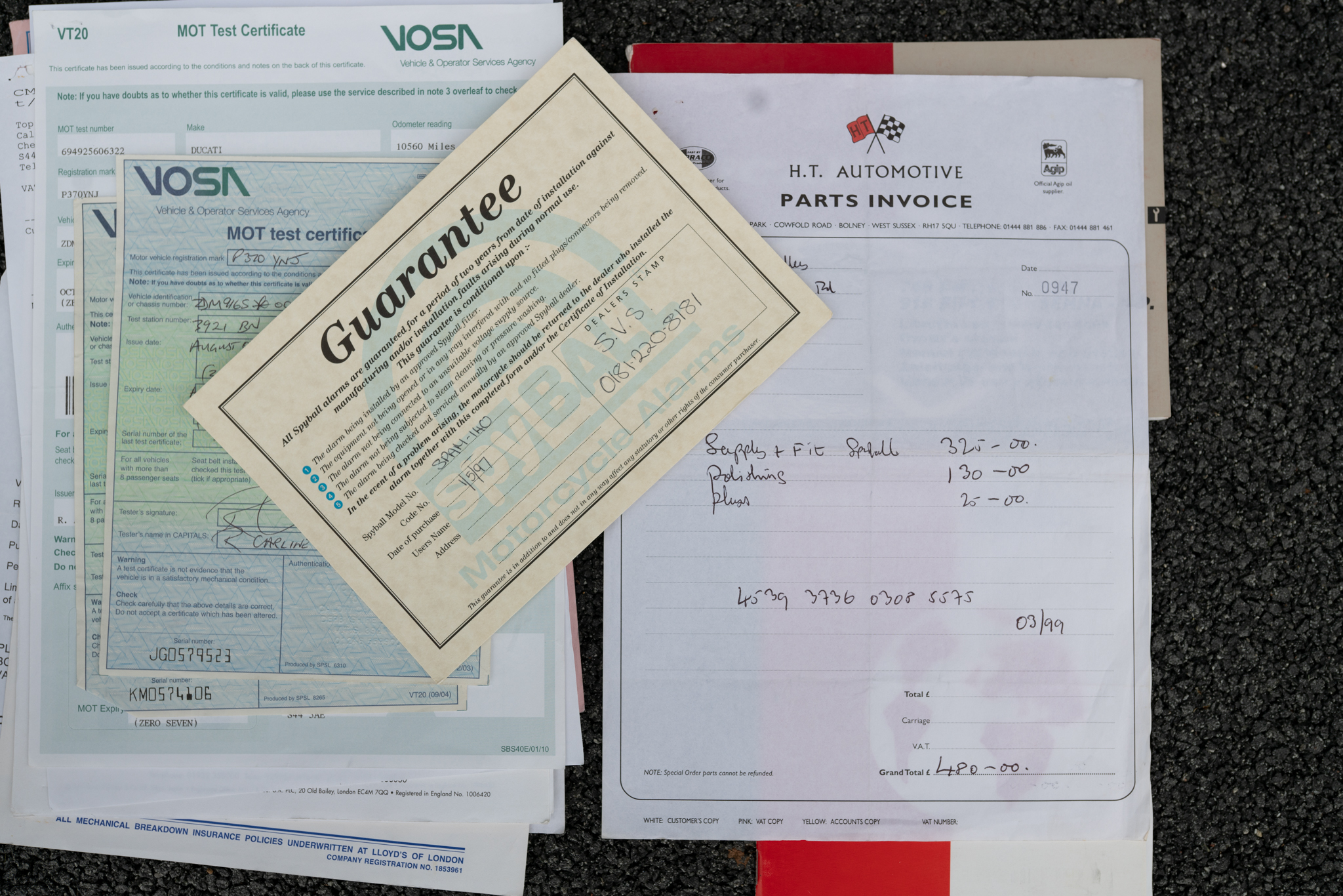 1996 DUCATI 916 SENNA II