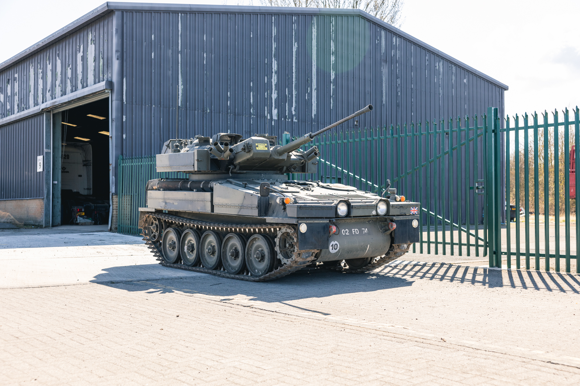 NO RESERVE: ALVIS SABRE LIGHT TANK for sale by auction in North ...