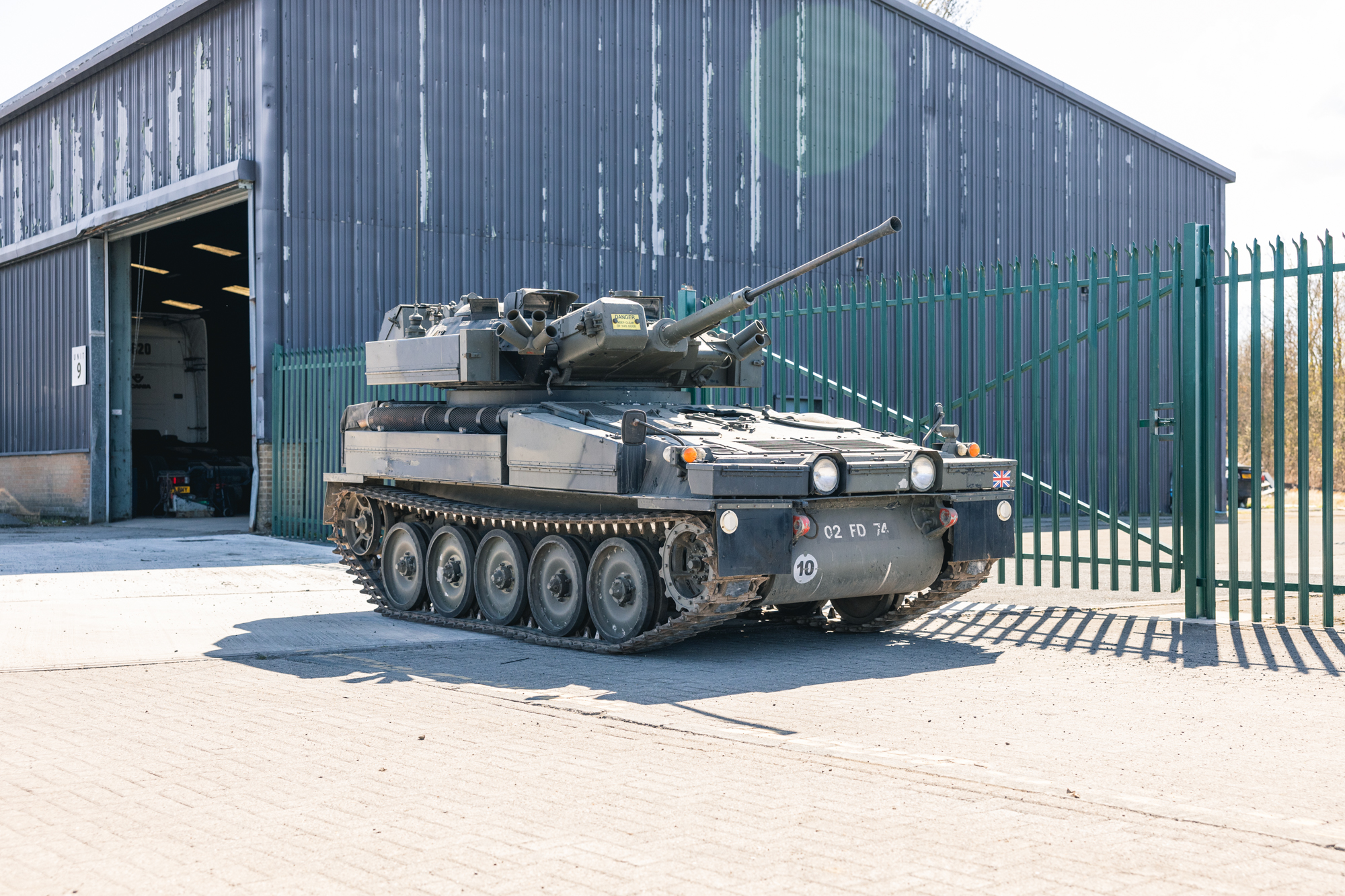 NO RESERVE: ALVIS SABRE LIGHT TANK for sale by auction in North ...