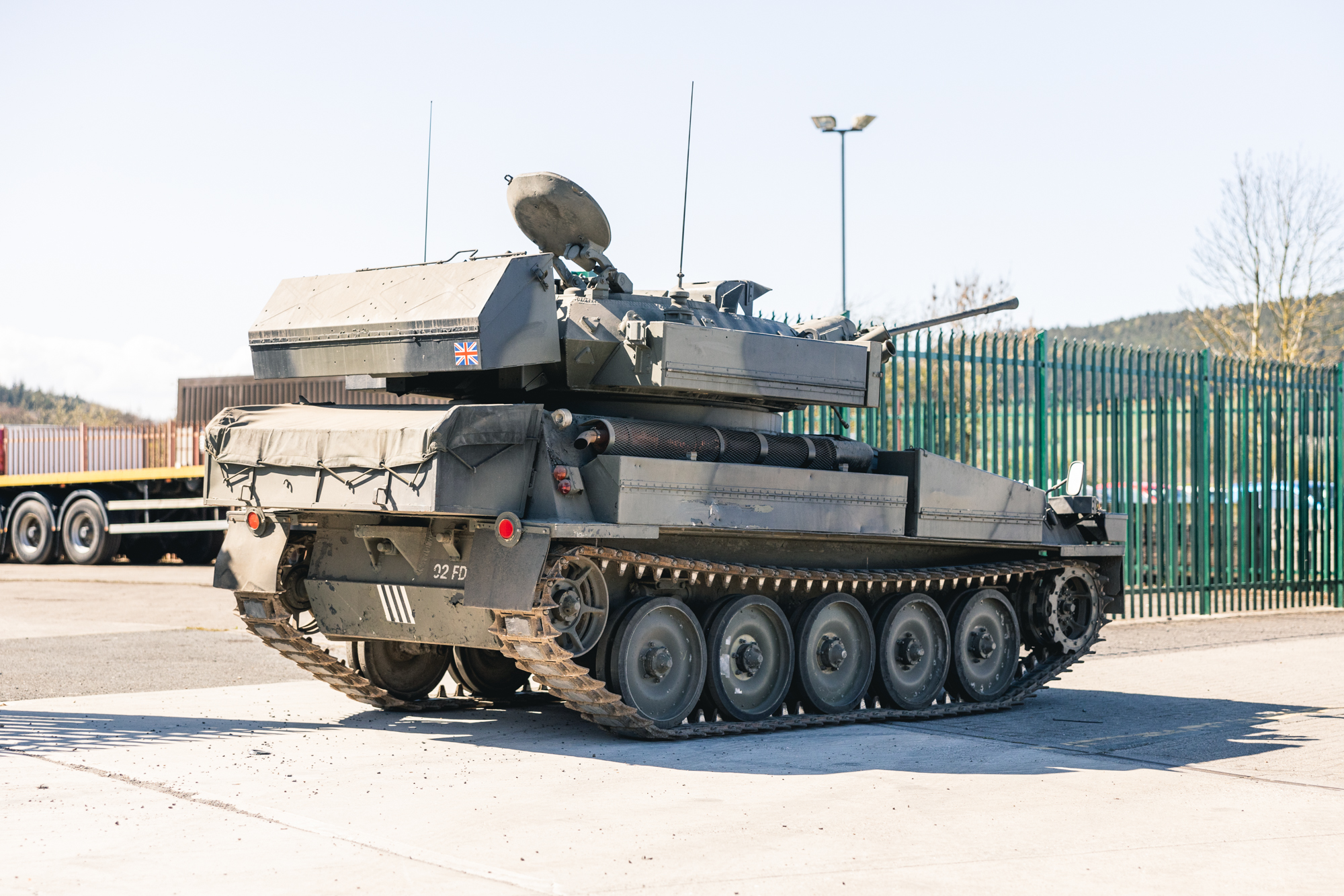 NO RESERVE: ALVIS SABRE LIGHT TANK for sale by auction in North ...