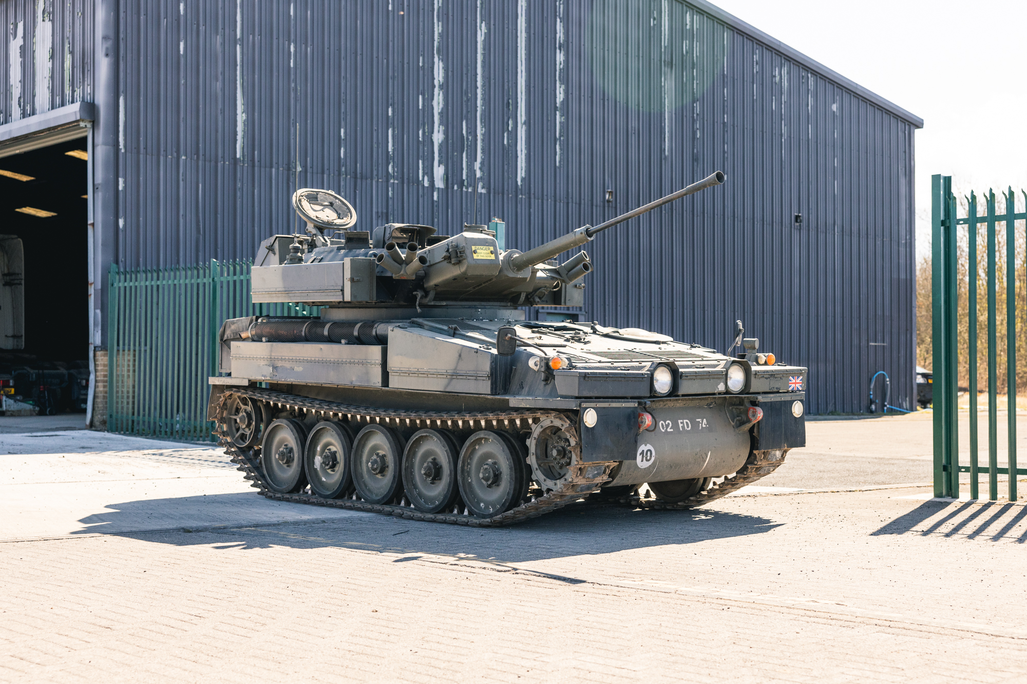 NO RESERVE: ALVIS SABRE LIGHT TANK for sale by auction in North ...