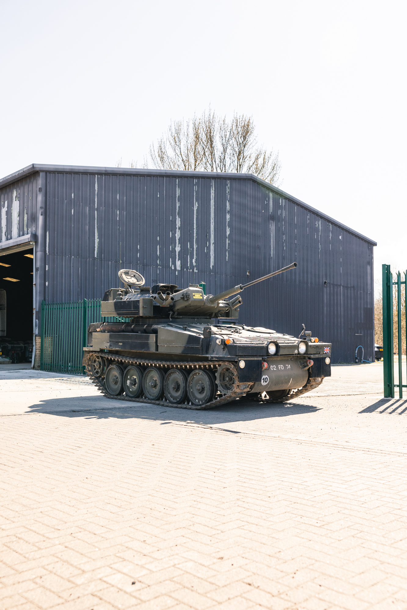 NO RESERVE: ALVIS SABRE LIGHT TANK for sale by auction in North ...