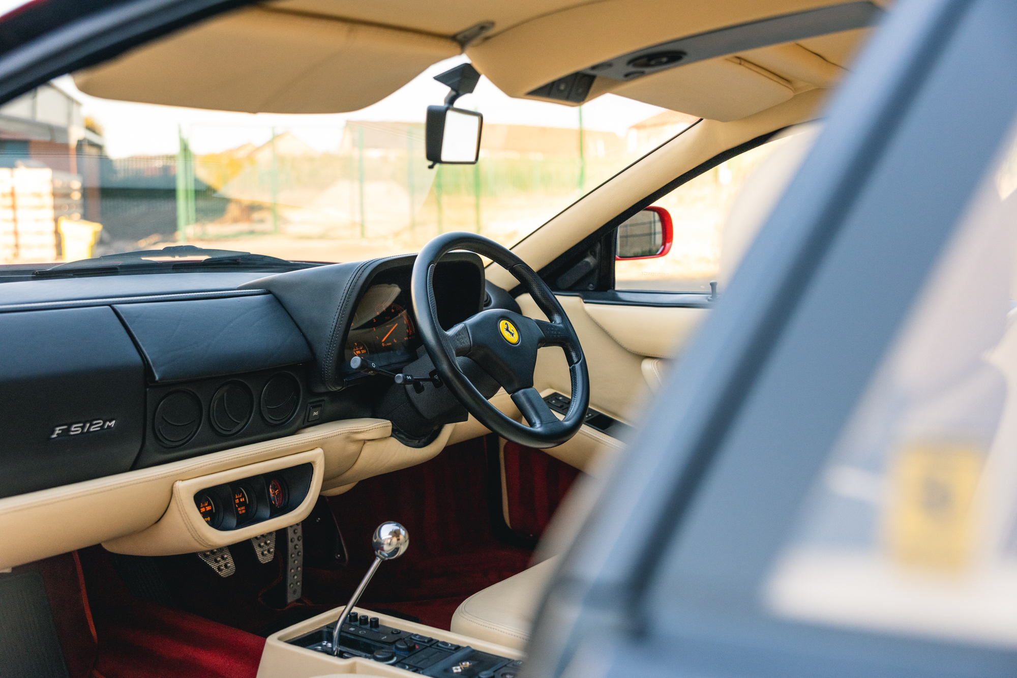 NO RESERVE: 1997 FERRARI F512 M