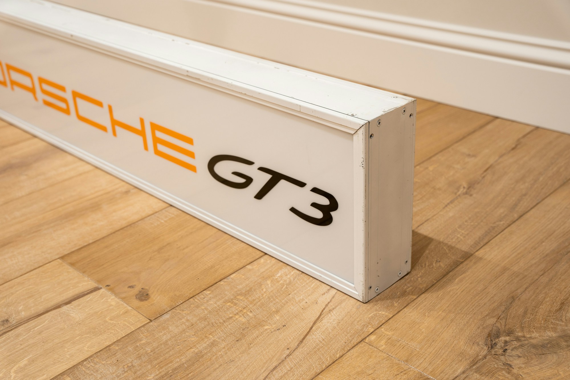 PORSCHE GT3 ILLUMINATED DOUBLE SIDED DEALERSHIP SIGN