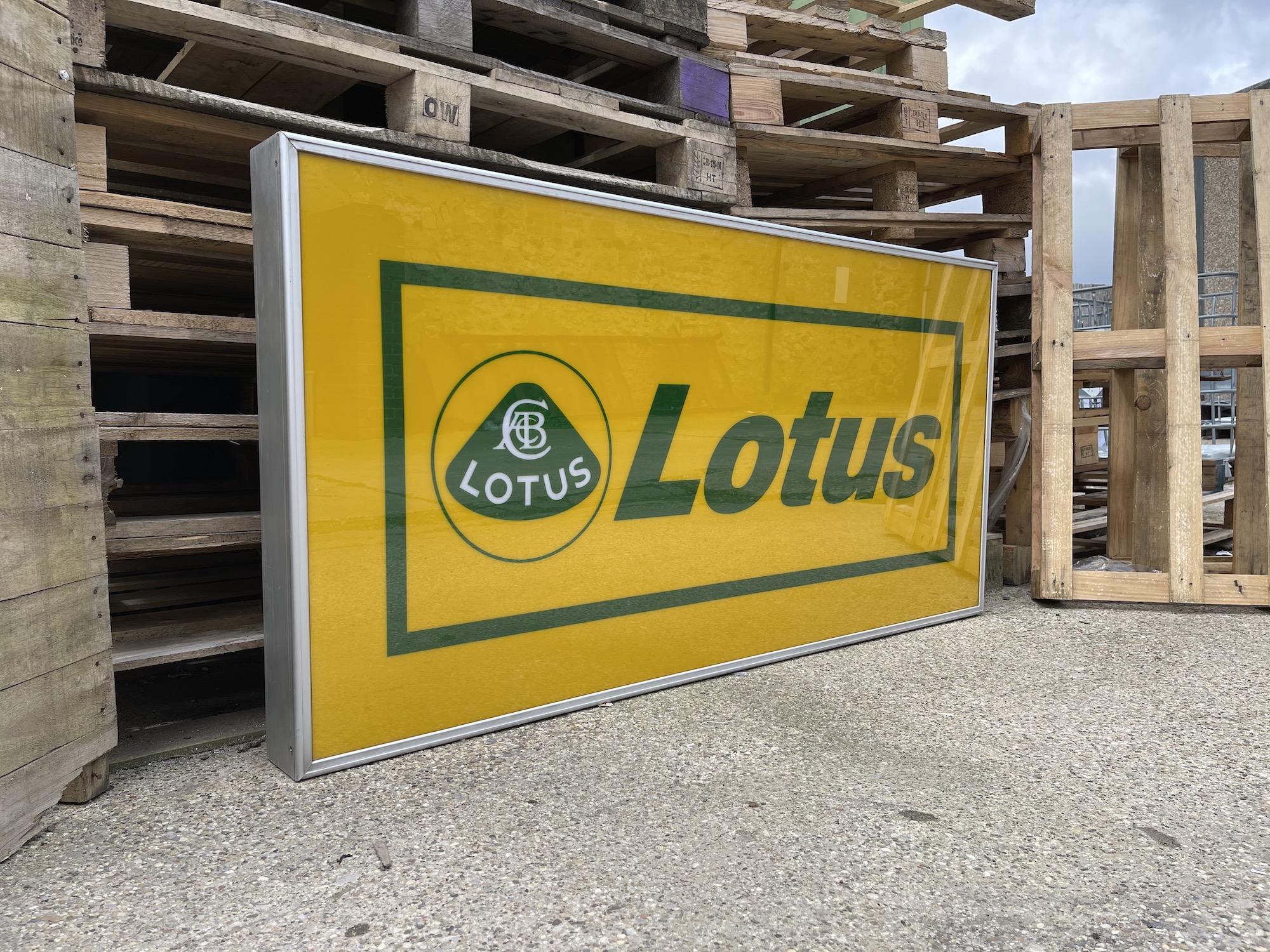 LOTUS ILLUMINATED SIGN