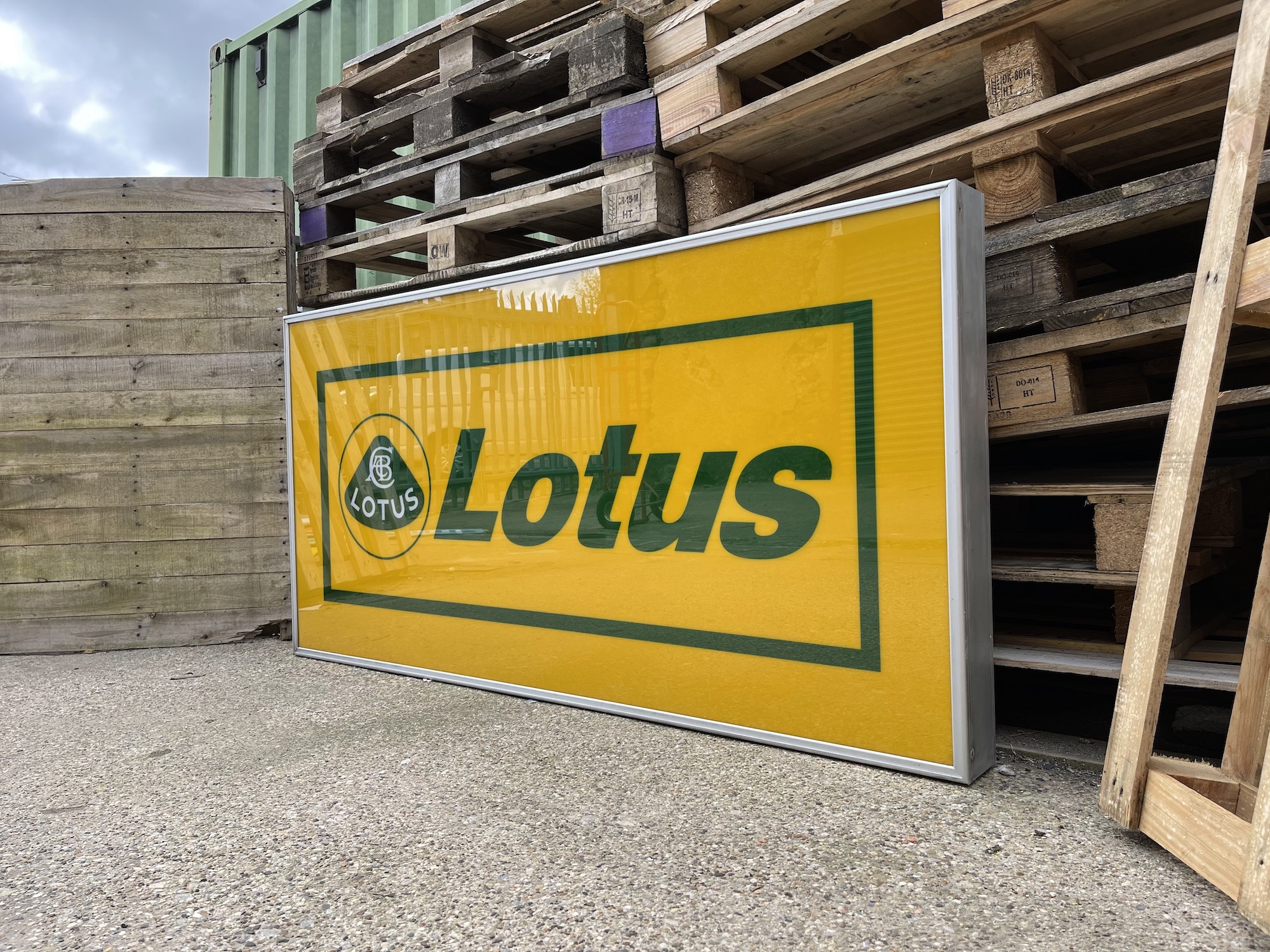 LOTUS ILLUMINATED SIGN
