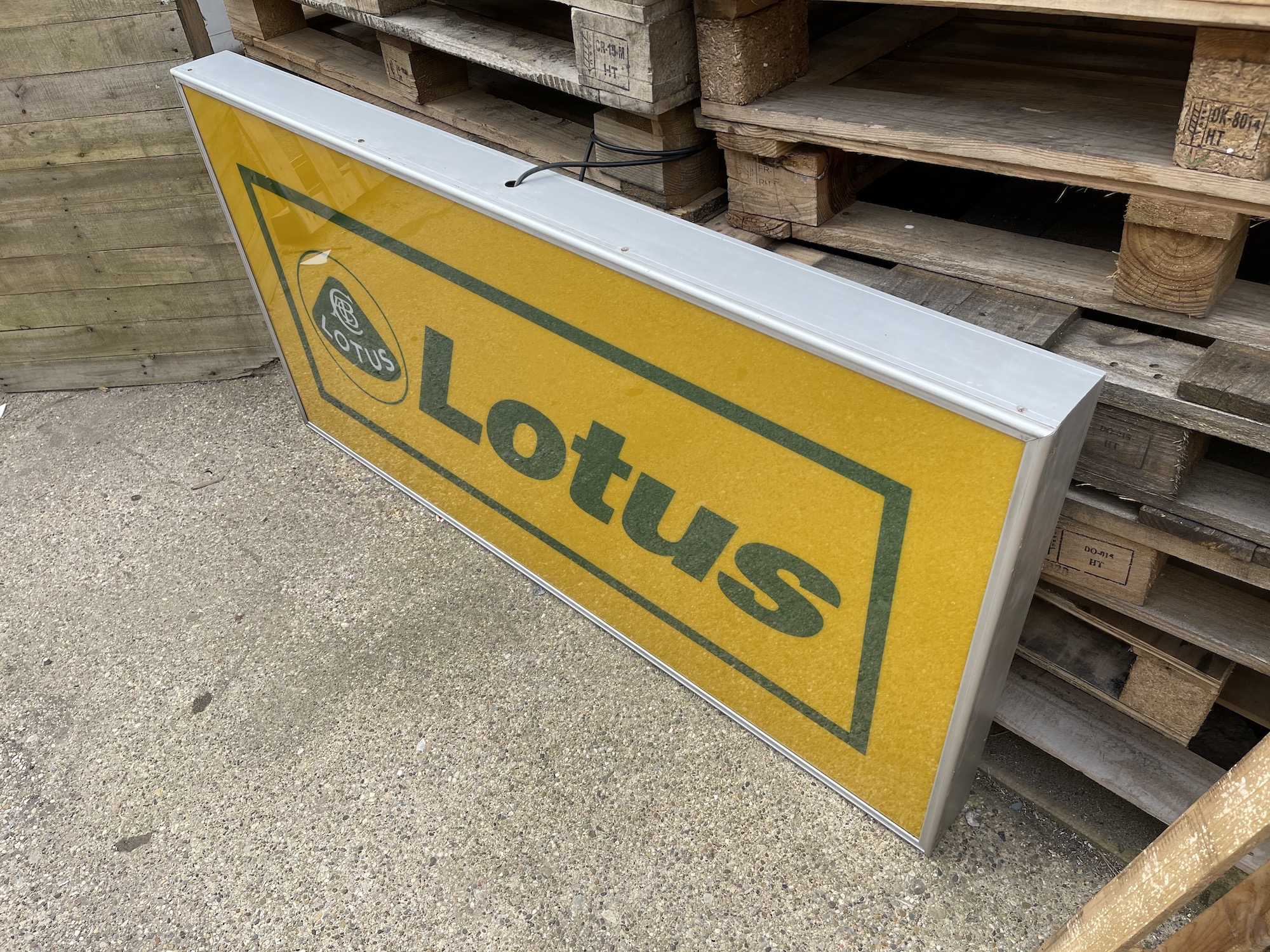 LOTUS ILLUMINATED SIGN