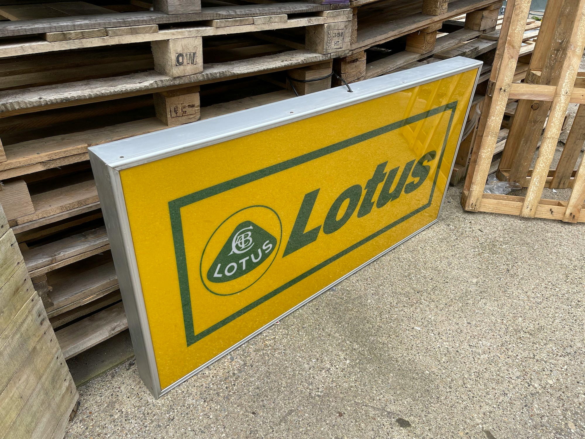 LOTUS ILLUMINATED SIGN for sale by auction in Northumberland, United ...