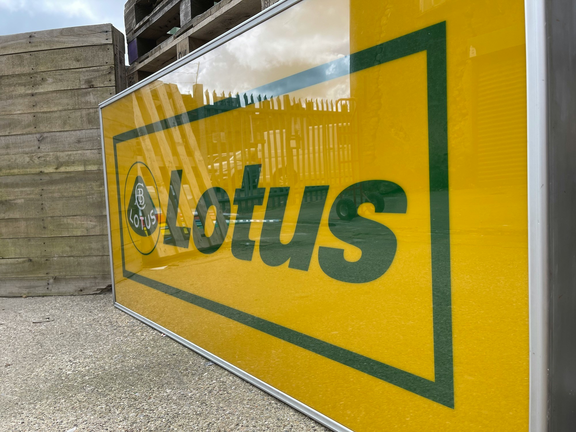 LOTUS ILLUMINATED SIGN for sale by auction in Northumberland, United ...