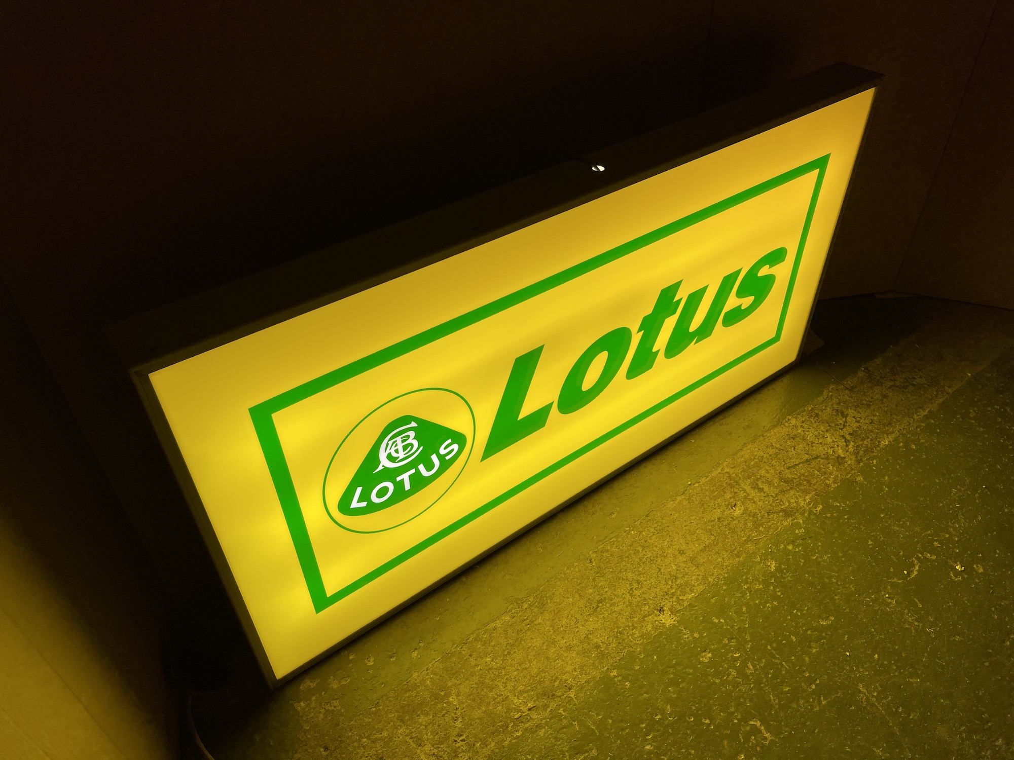 LOTUS ILLUMINATED SIGN for sale by auction in Northumberland, United ...
