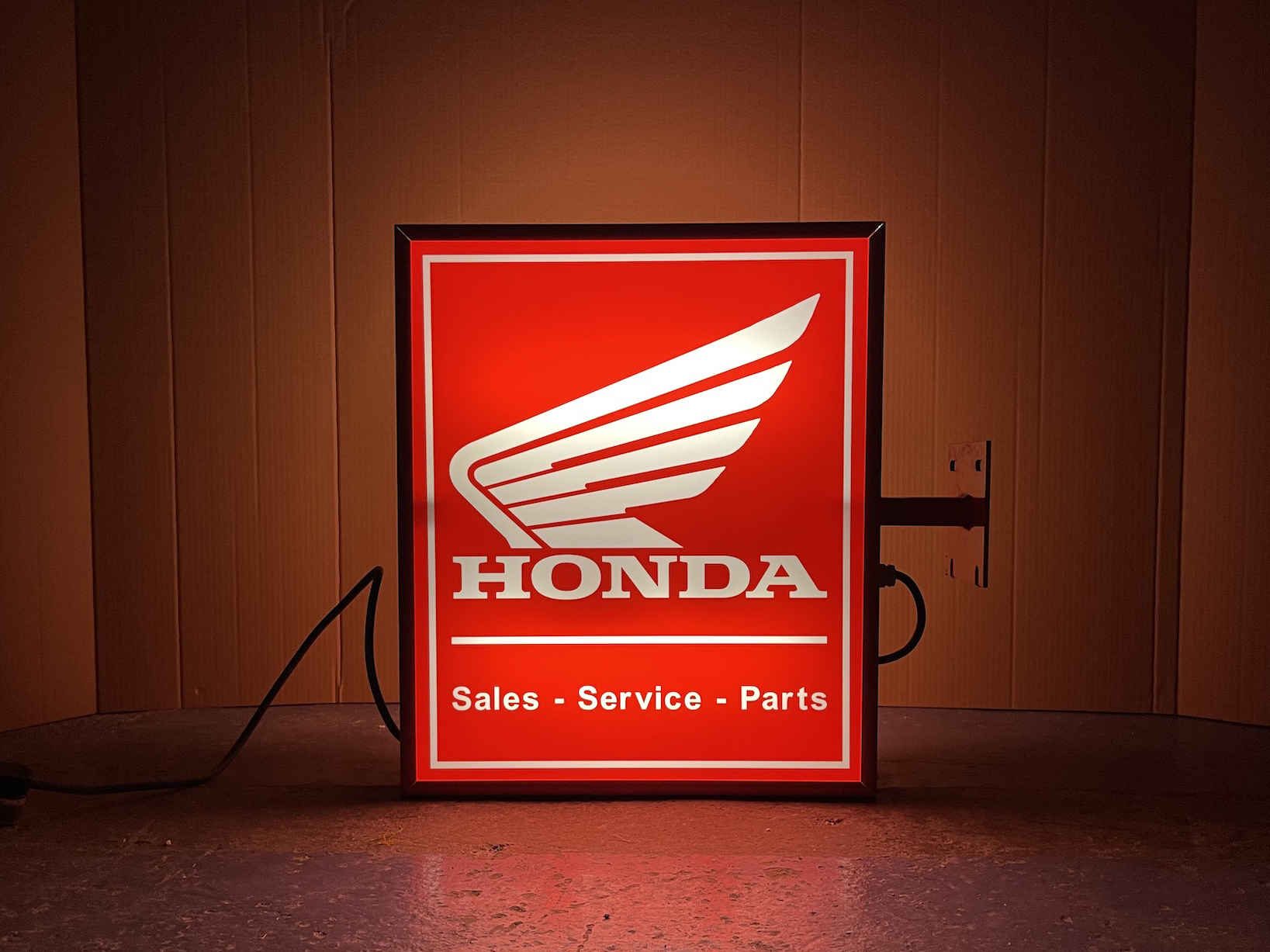 HONDA MOTORCYCLES SERVICE SIGN