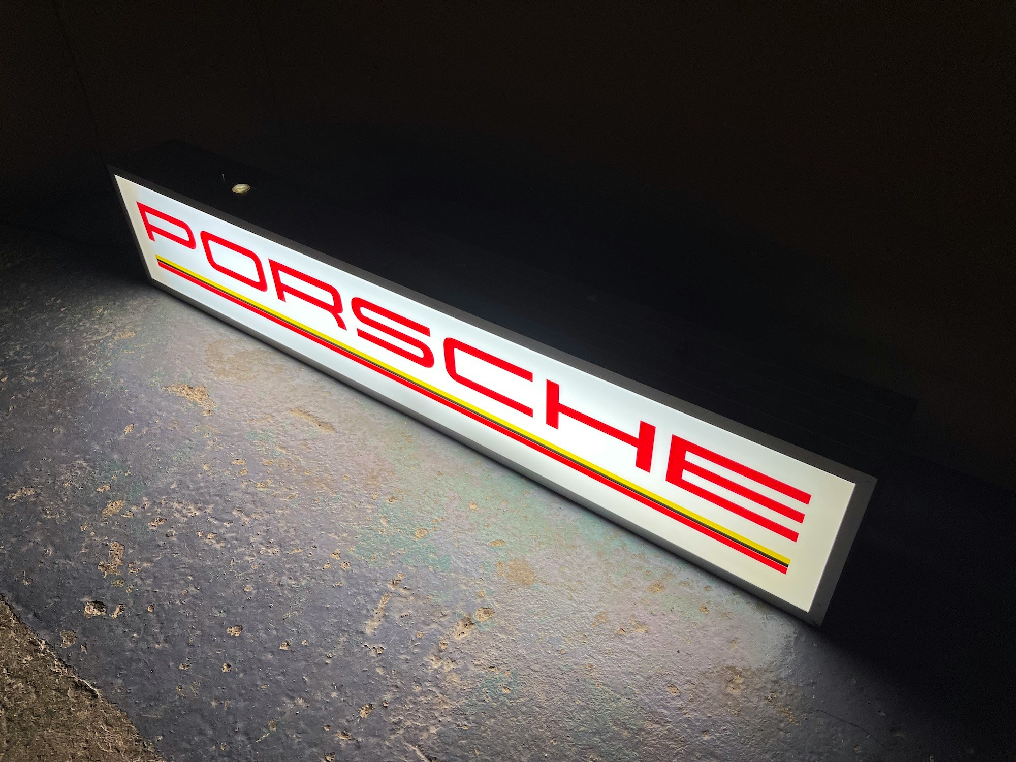 PORSCHE ILLUMINATED SIGN