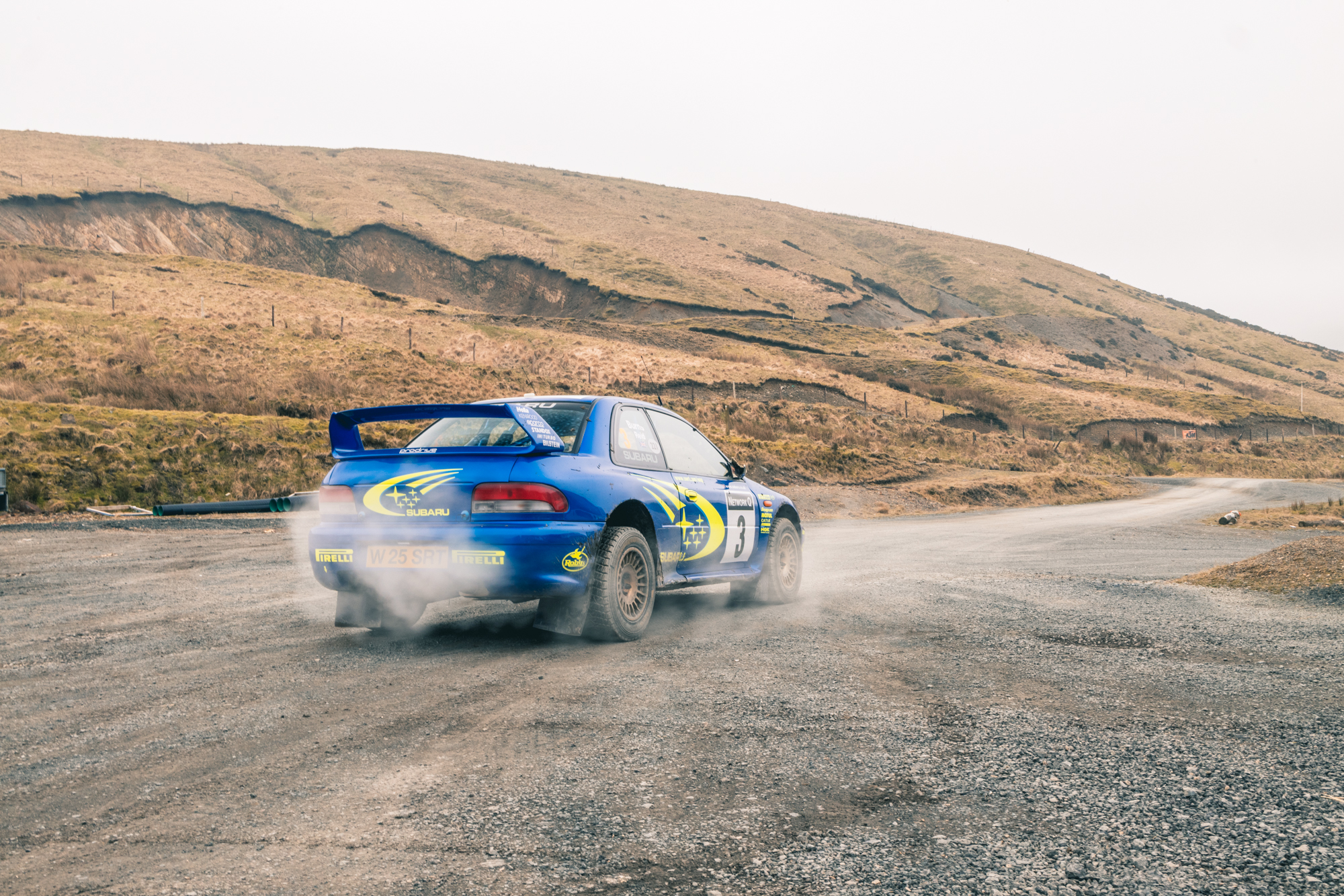 SUBARU IMPREZA S6 WRC - 2000 RALLY GB WINNER EX BURNS/REID