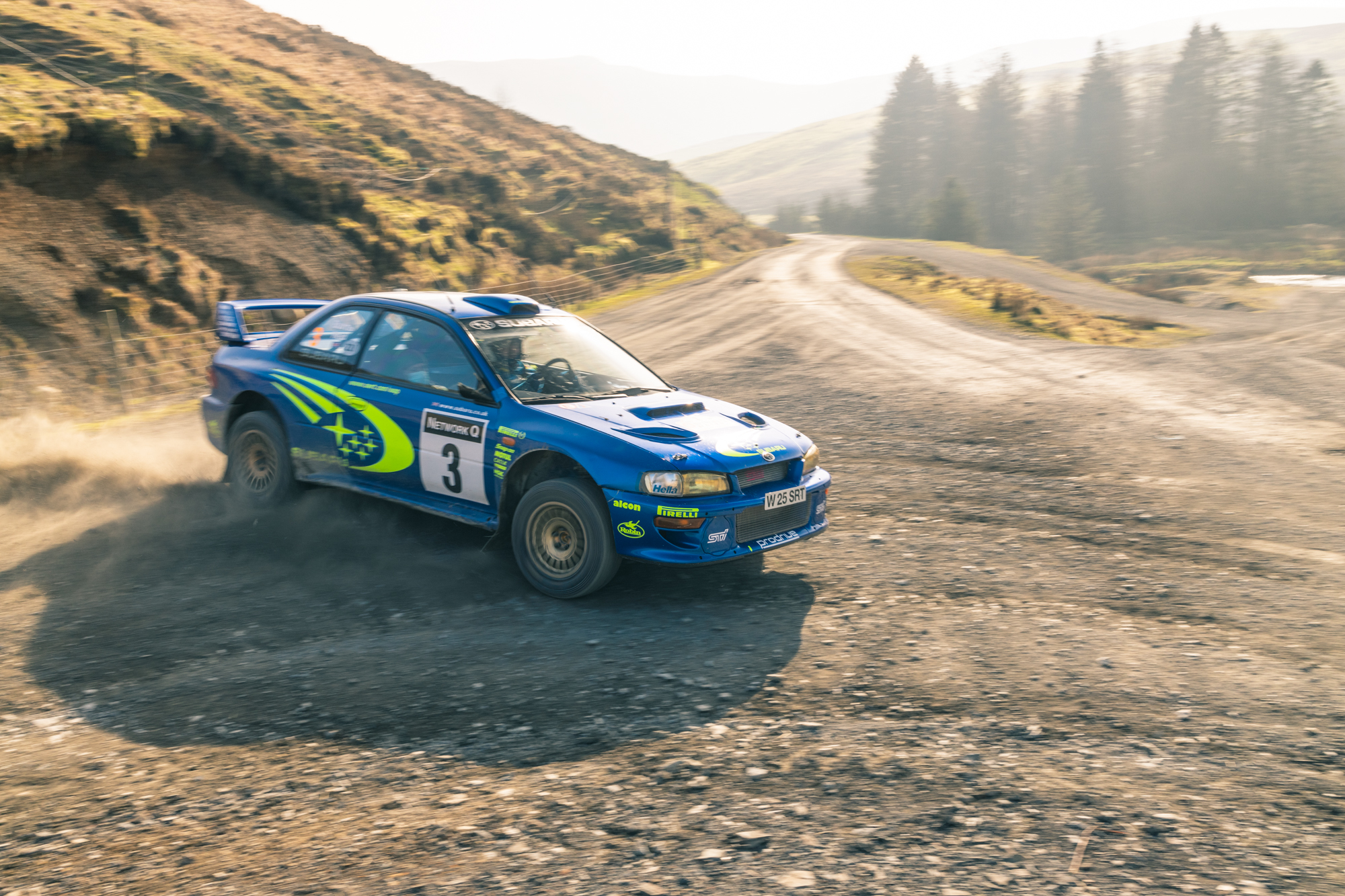 SUBARU IMPREZA S6 WRC - 2000 RALLY GB WINNER EX BURNS/REID