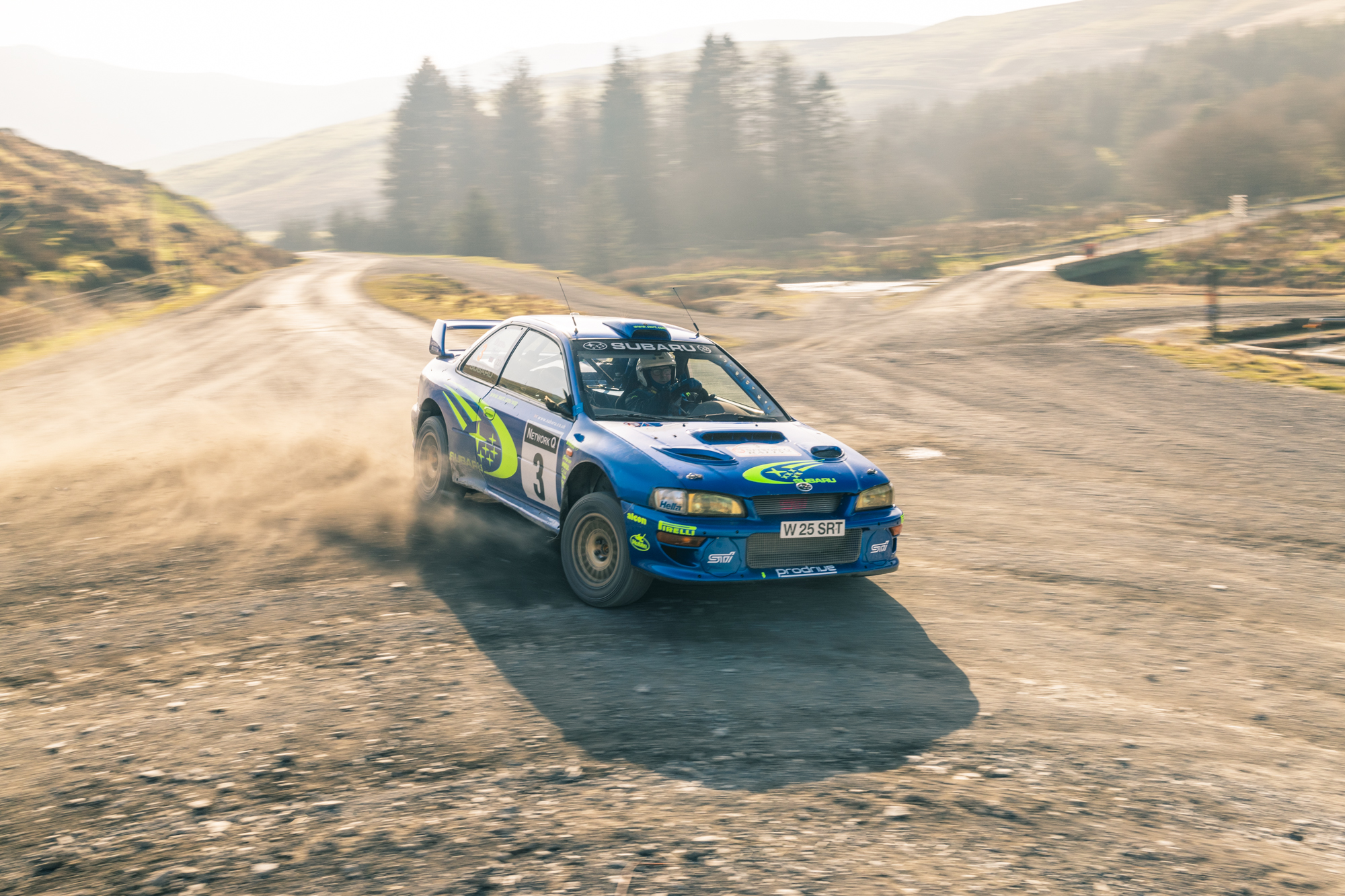 SUBARU IMPREZA S6 WRC - 2000 RALLY GB WINNER EX BURNS/REID