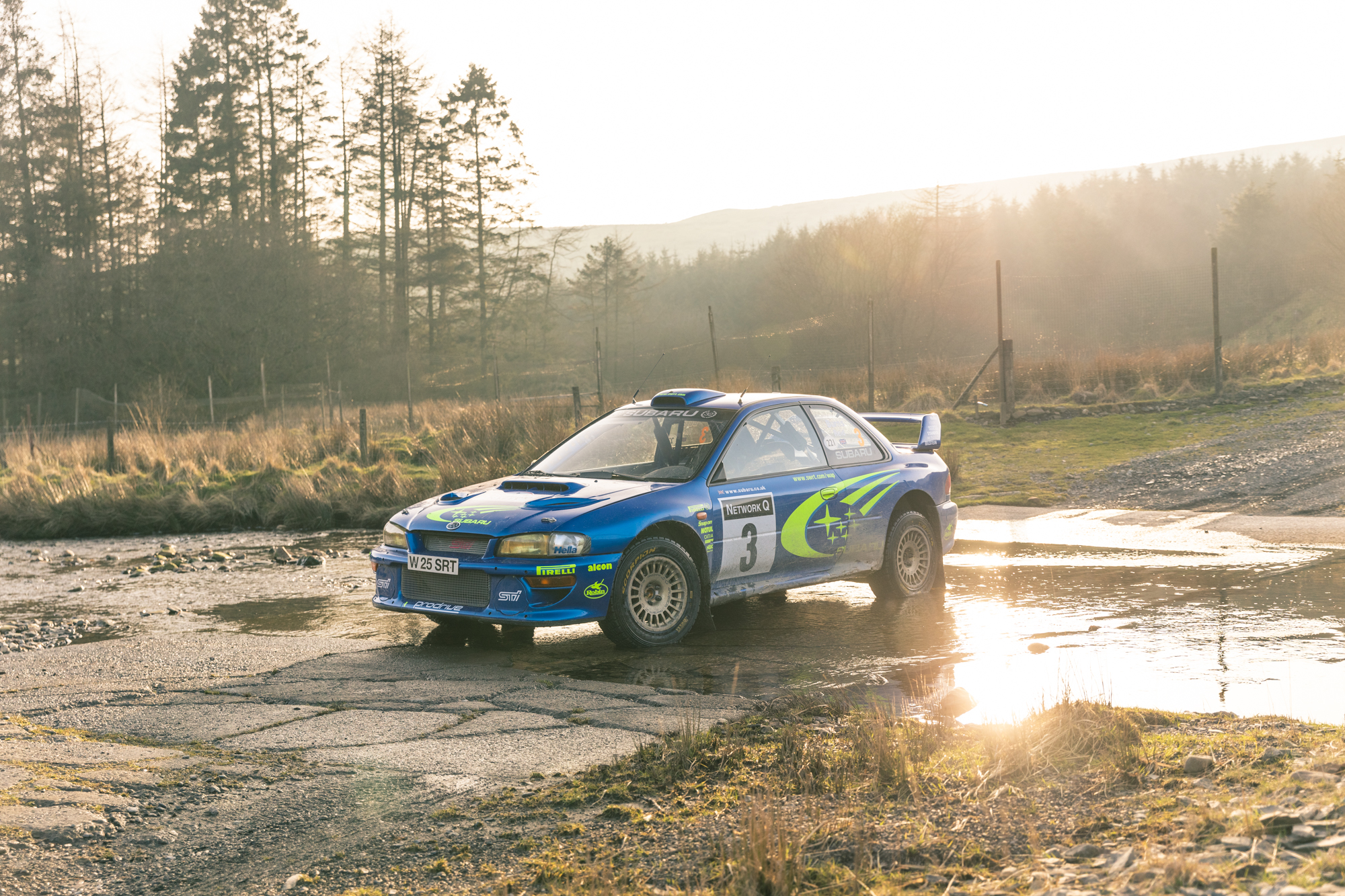 SUBARU IMPREZA S6 WRC - 2000 RALLY GB WINNER EX BURNS/REID