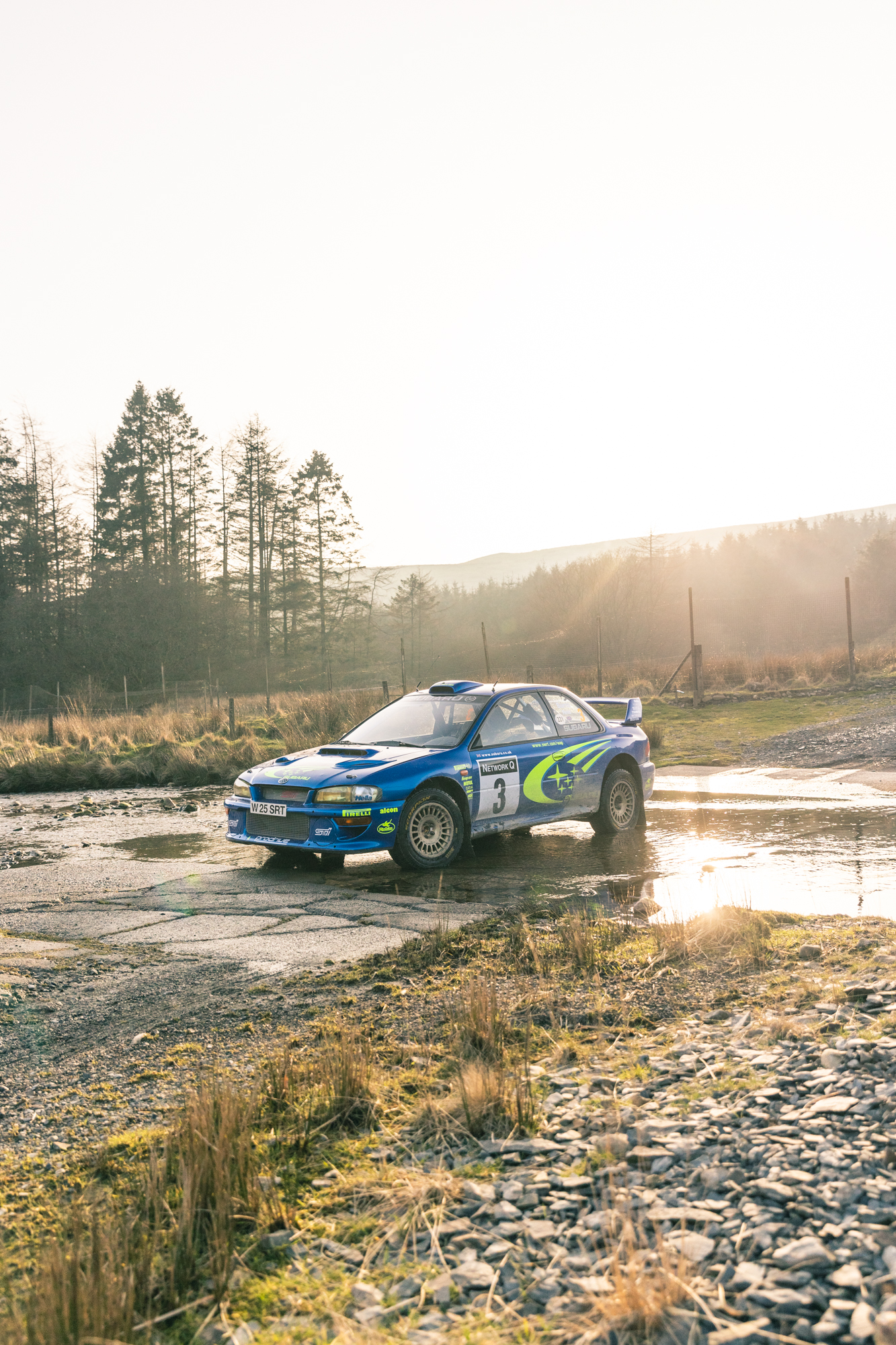 SUBARU IMPREZA S6 WRC - 2000 RALLY GB WINNER EX BURNS/REID