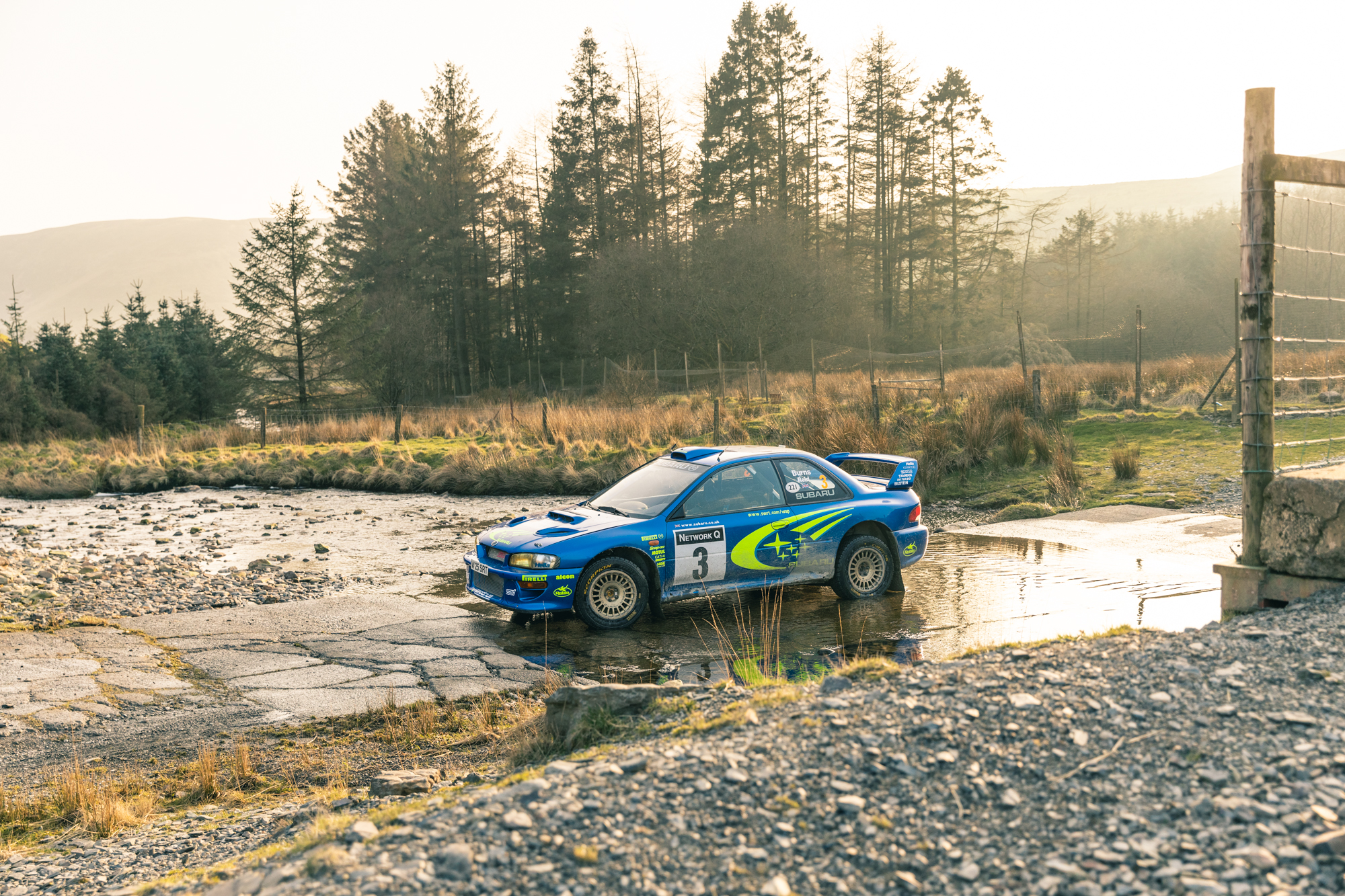 SUBARU IMPREZA S6 WRC - 2000 RALLY GB WINNER EX BURNS/REID