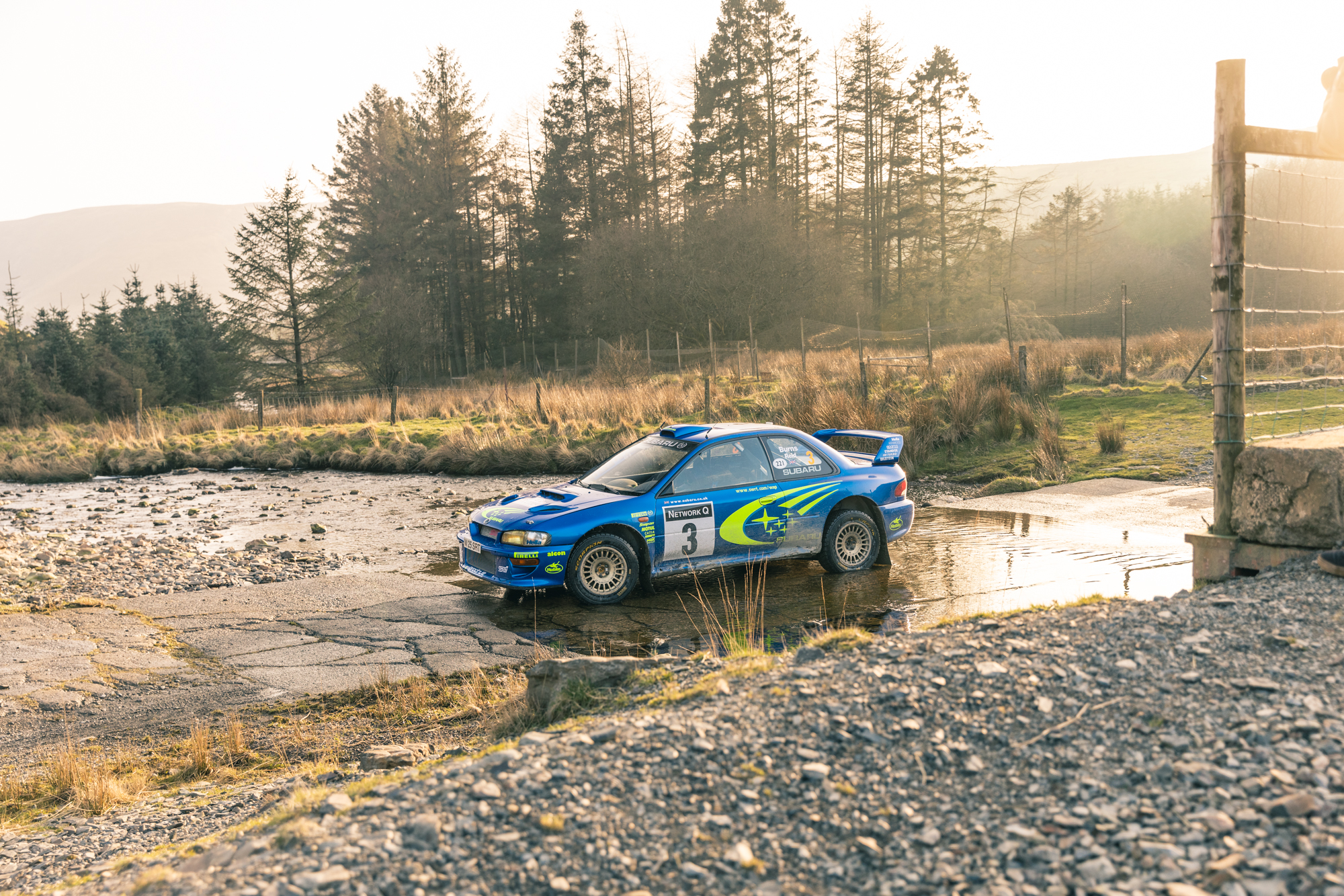 SUBARU IMPREZA S6 WRC - 2000 RALLY GB WINNER EX BURNS/REID
