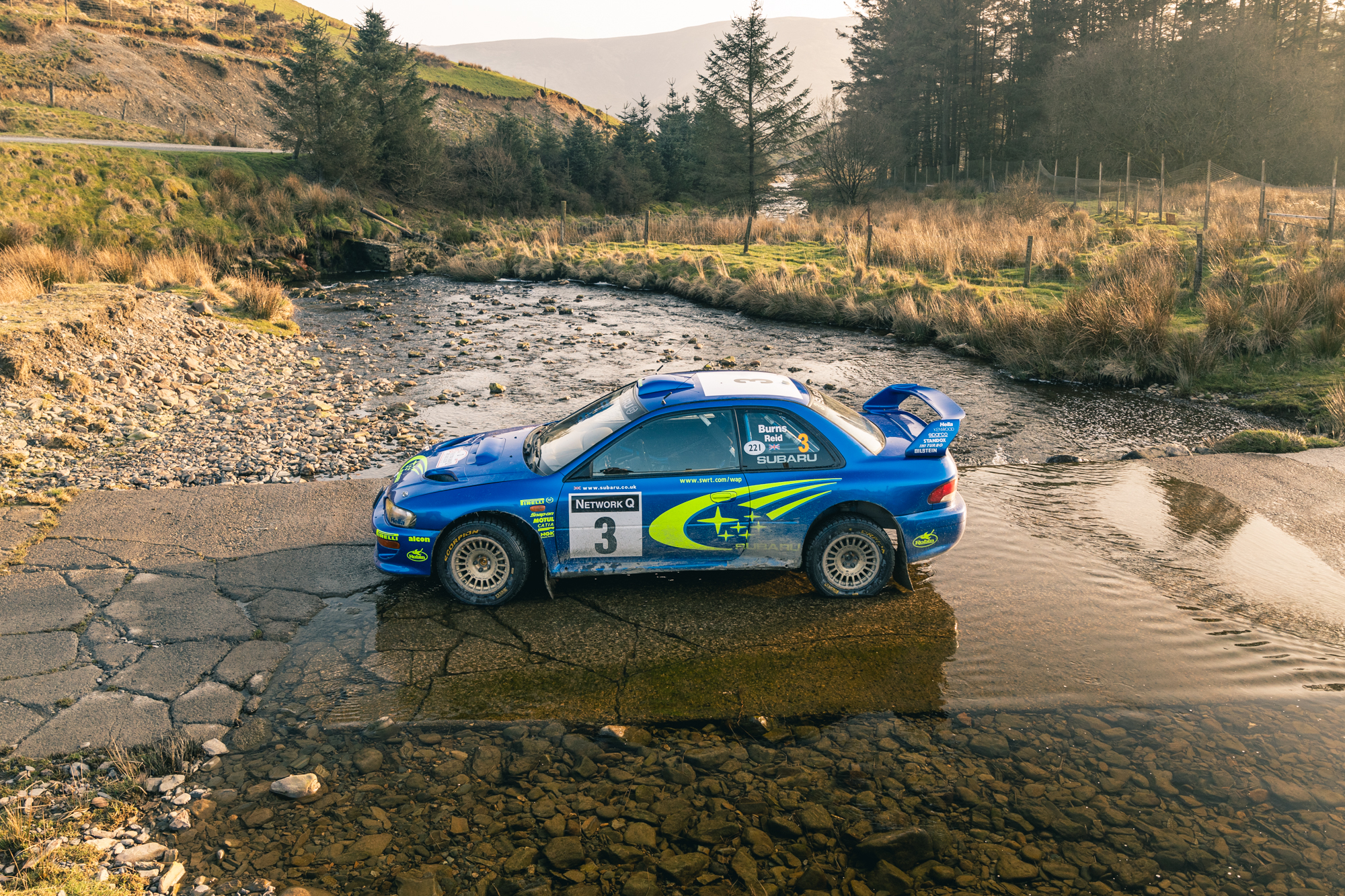 SUBARU IMPREZA S6 WRC - 2000 RALLY GB WINNER EX BURNS/REID